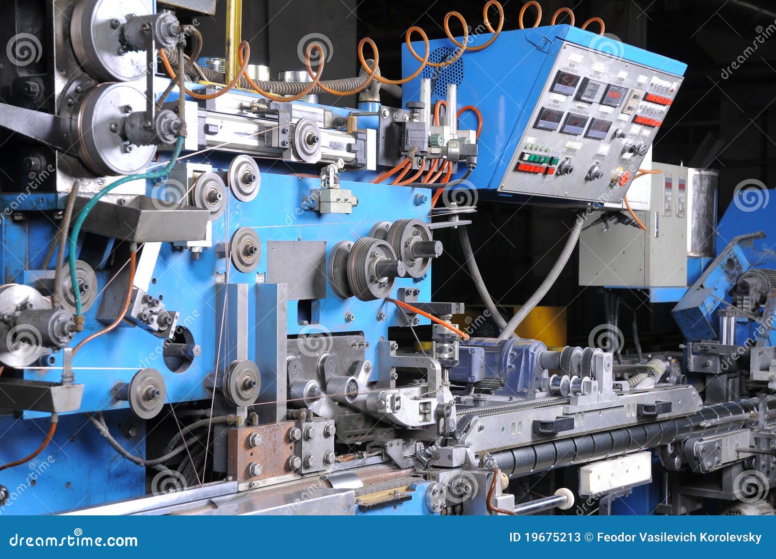 The industrial equipment. stock image. Image of metal - 19675213