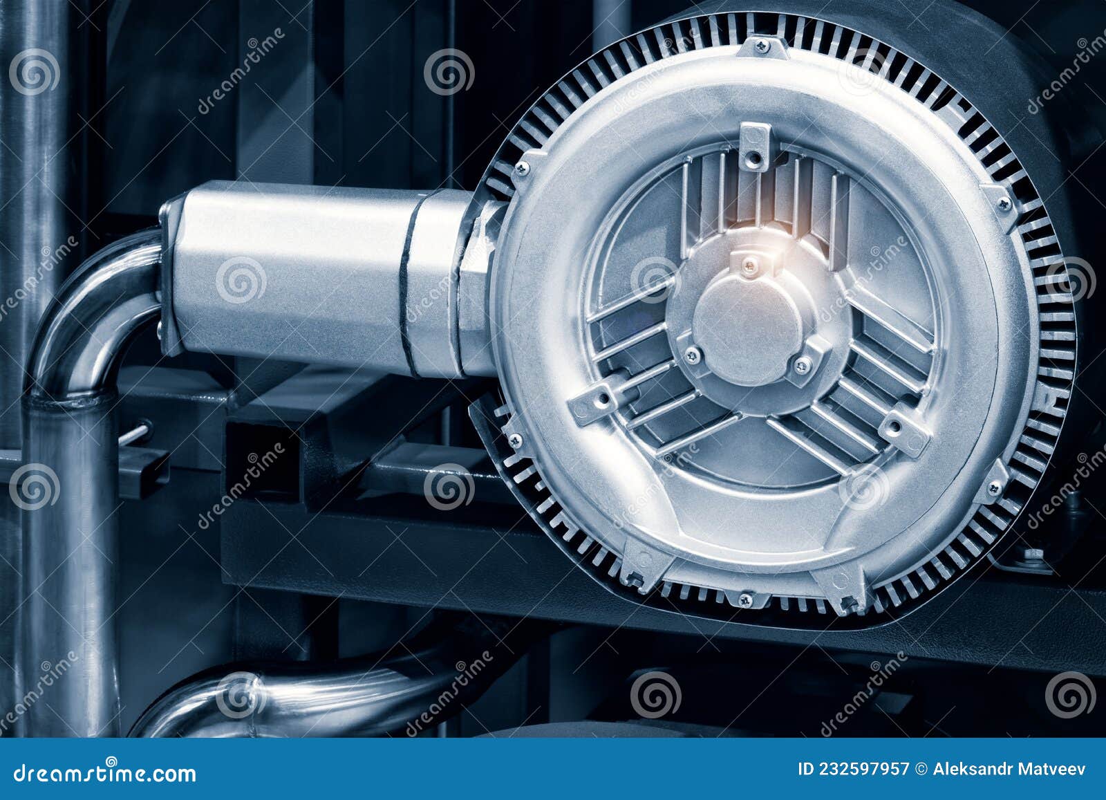 Industrial Equipment Concept, Pipes Compressors Pumps, Reactors Stock ...