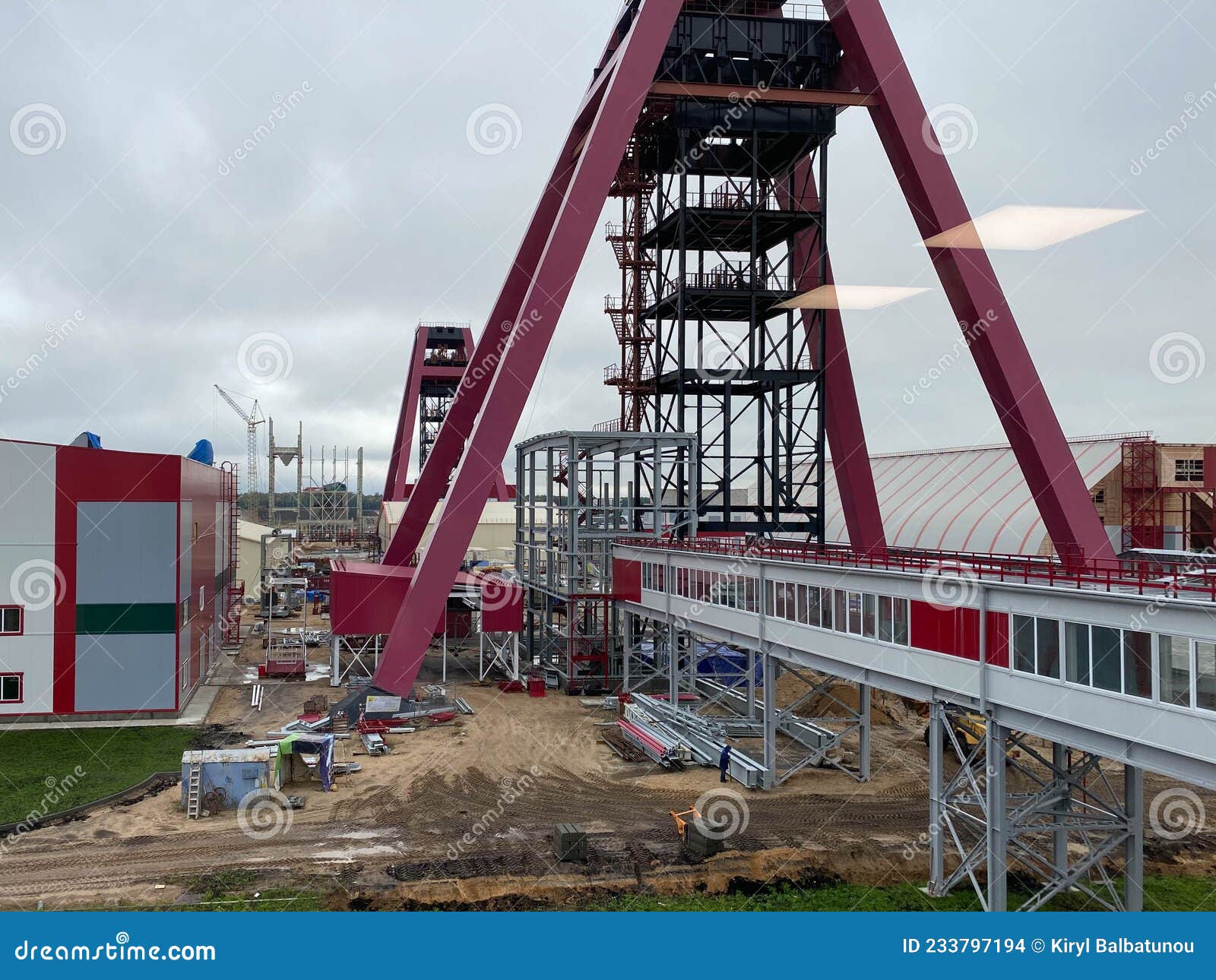 Industrial Equipment of a Mining and Processing Plant with a Front End ...