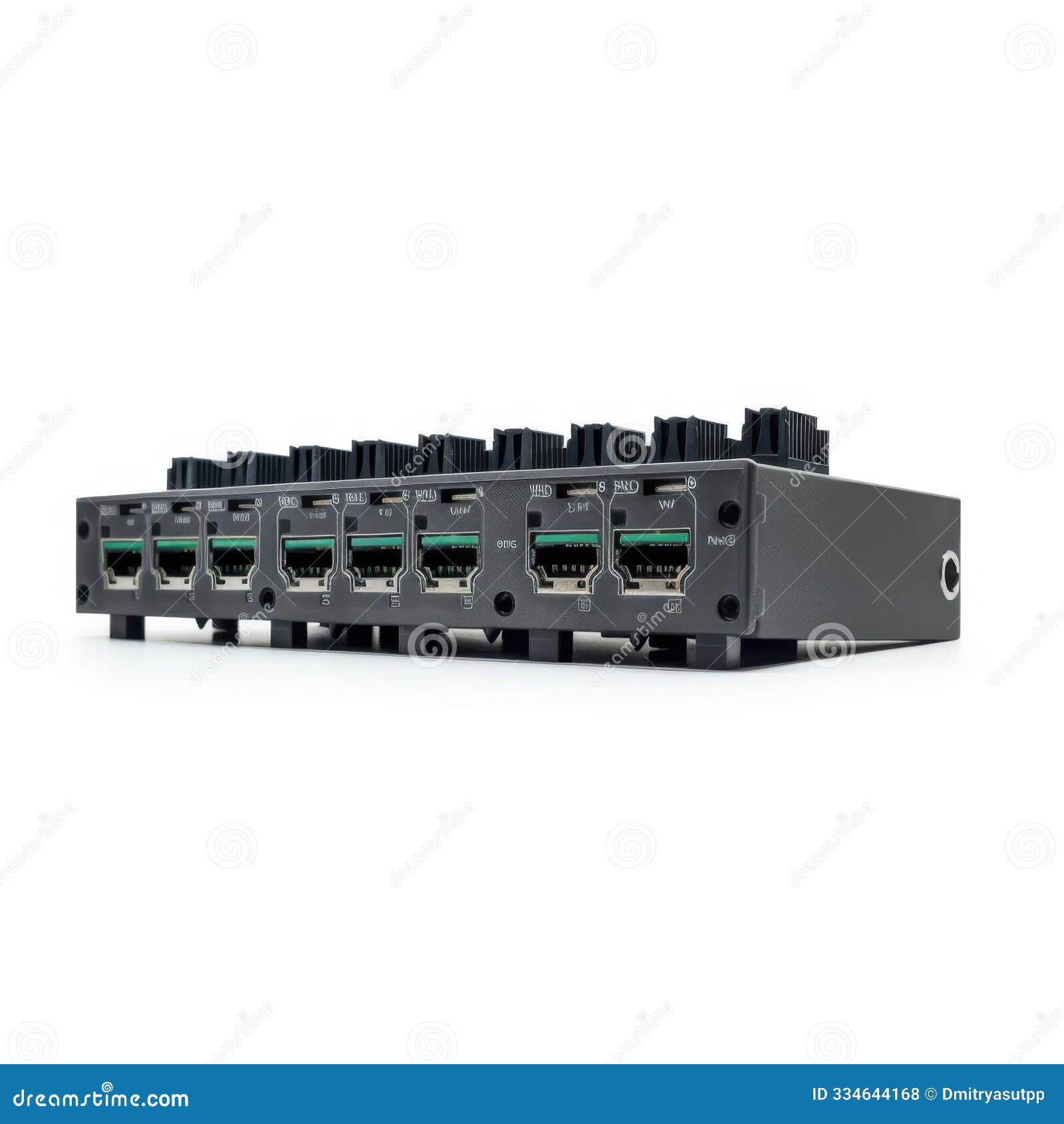 Industrial Ethernet Switch with Multiple Ports and Advanced Network ...