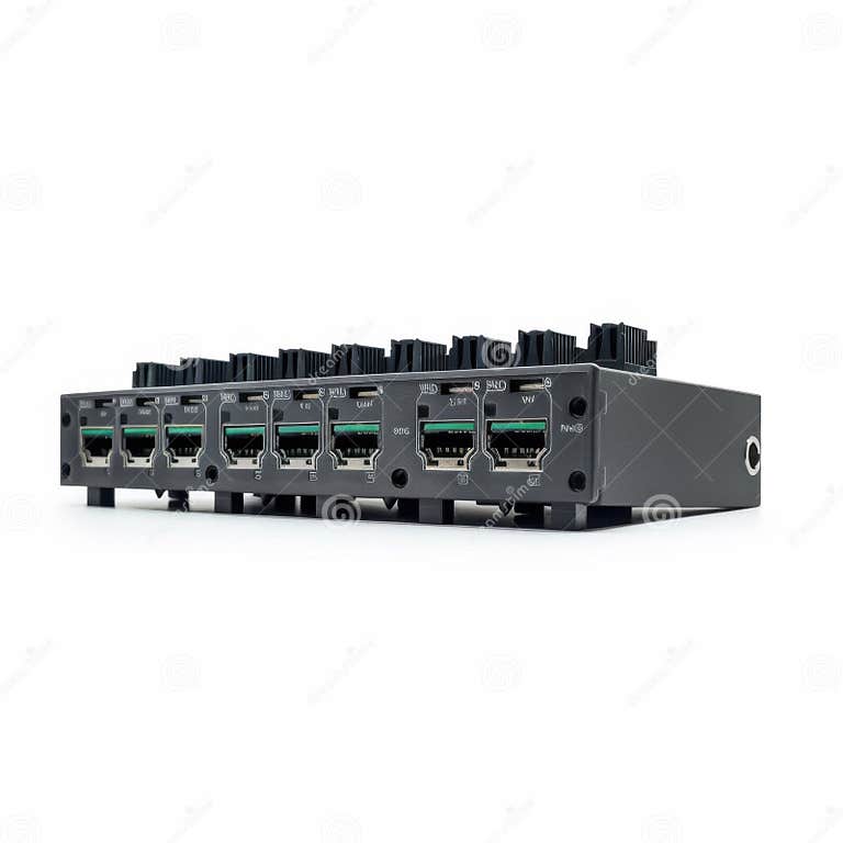 Industrial Ethernet Switch with Multiple Ports and Advanced Network ...
