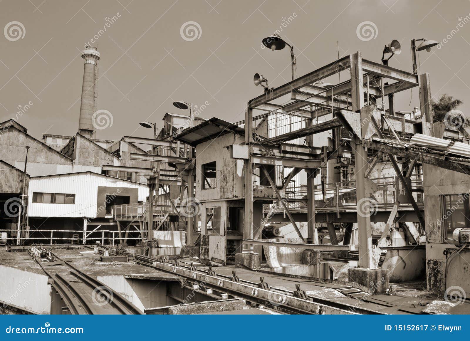 Industrial factory stock image. Image of outer, manufacturing - 15152617