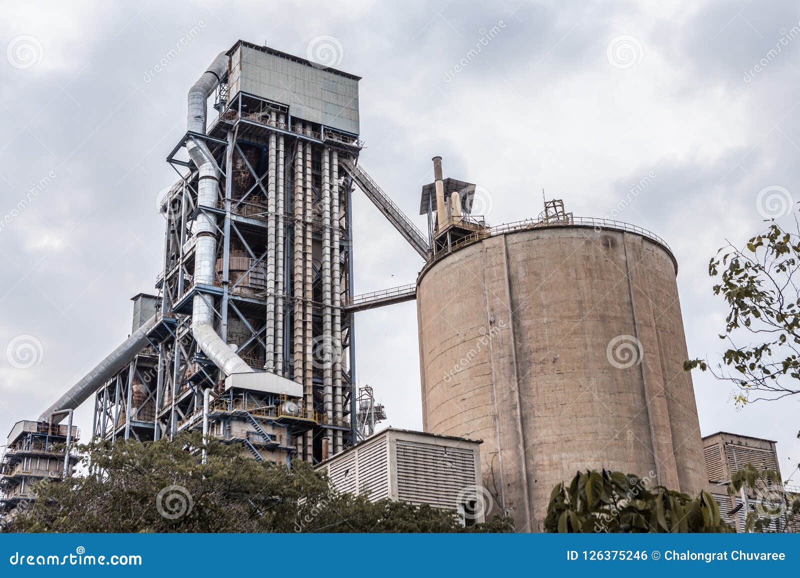 Industrial Factory Background Stock Photo - Image of factory, light ...