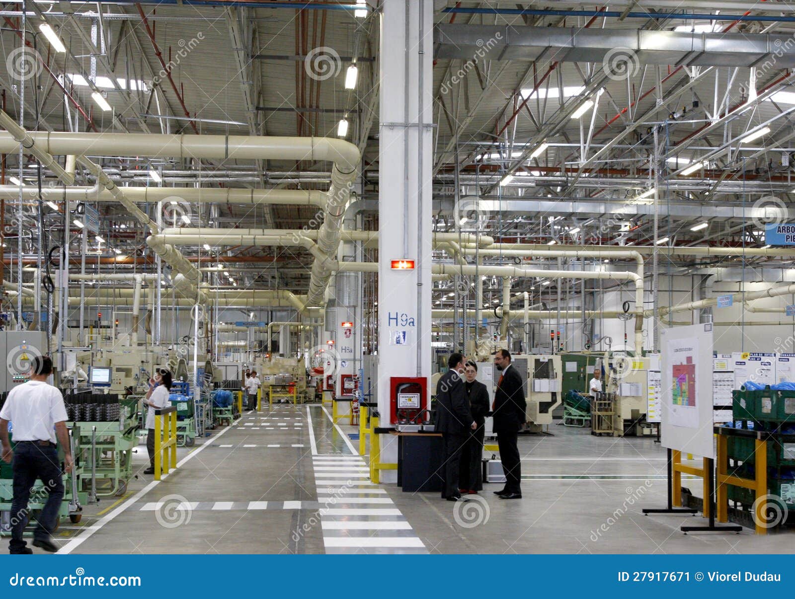 Industrial factory scene editorial photo. Image of production - 27917671