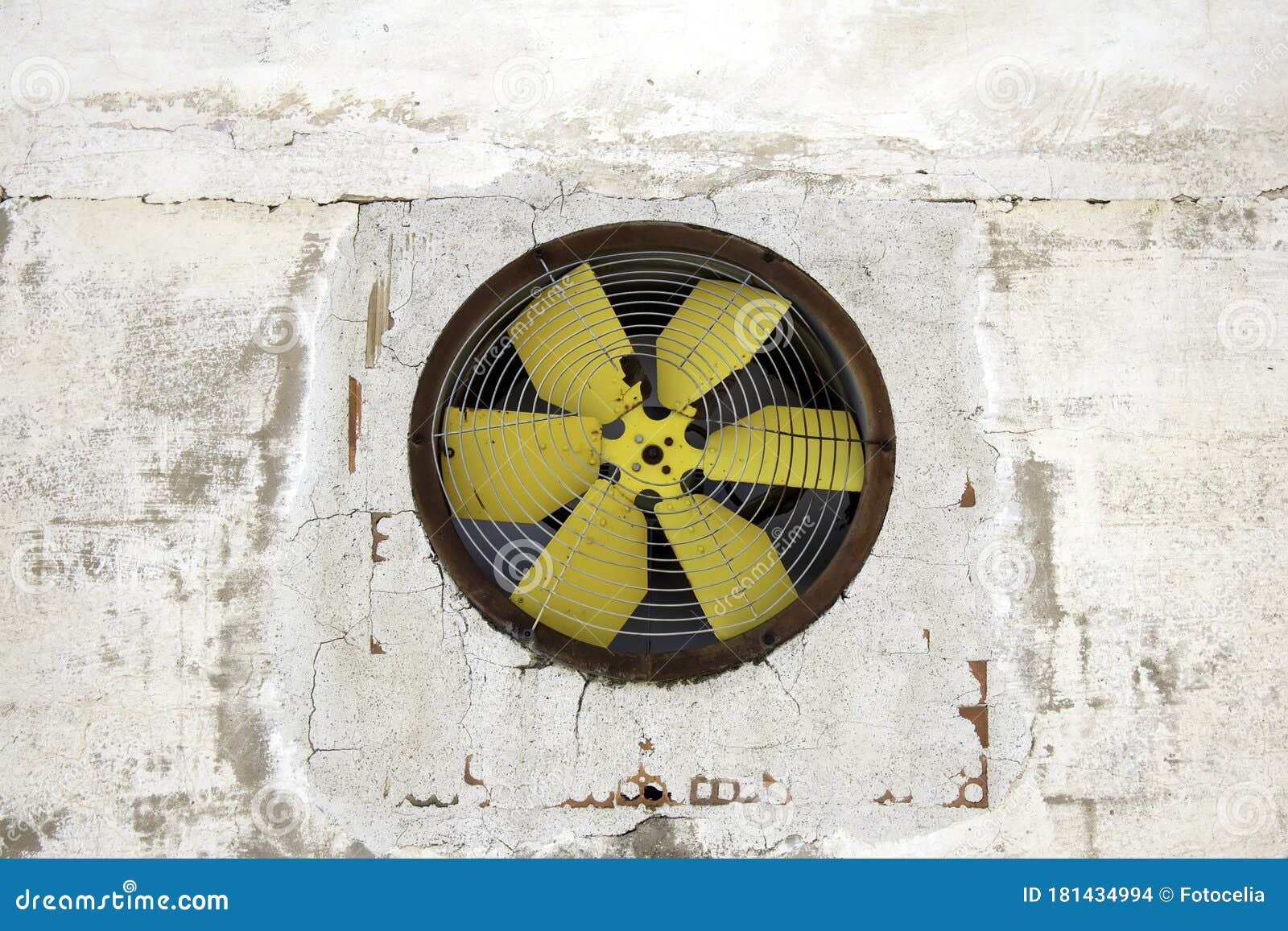 Industrial fan stock photo. Image of blade, steel, construction - 181434994