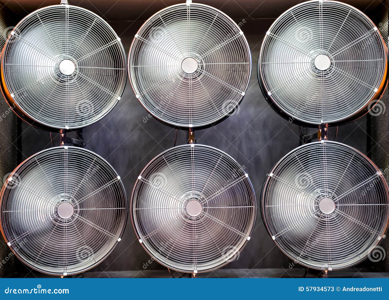 Industrial fans stock image. Image of fans, architecture - 57934573