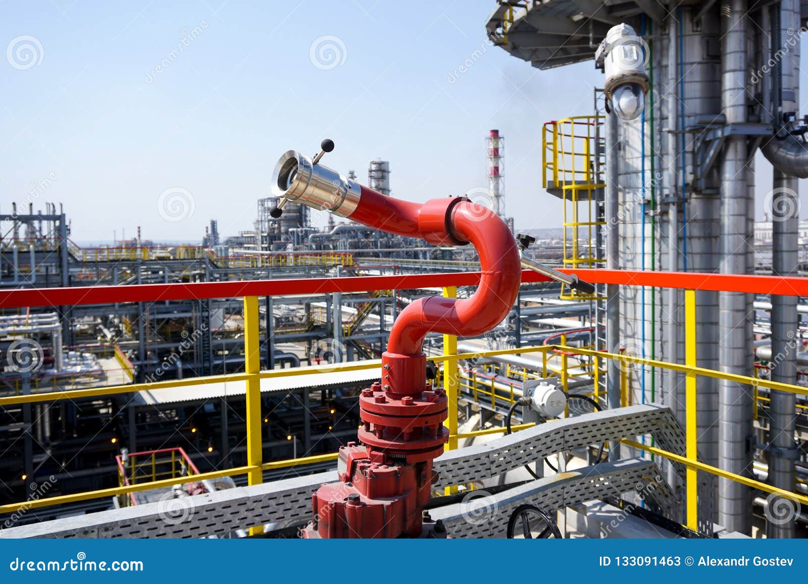 Industrial Fire Hydrant Aimed at the Technological Equipment of the ...