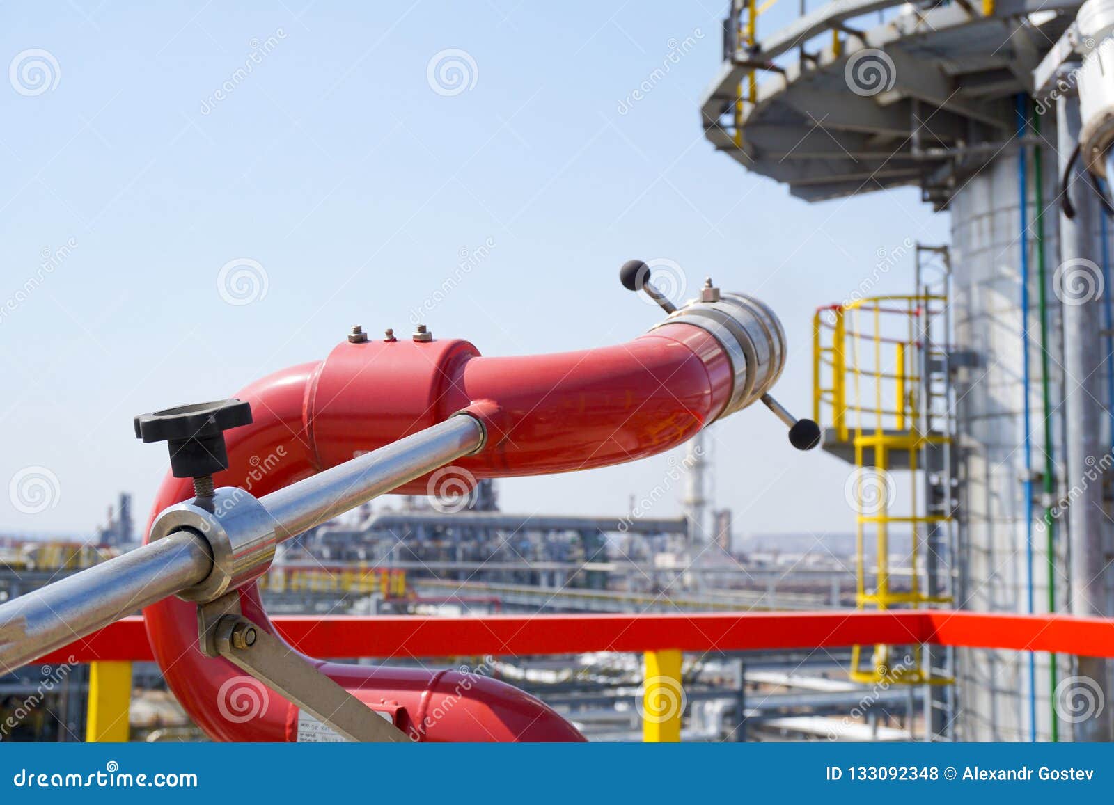 Industrial Fire Hydrant Aimed at the Technological Equipment of the ...