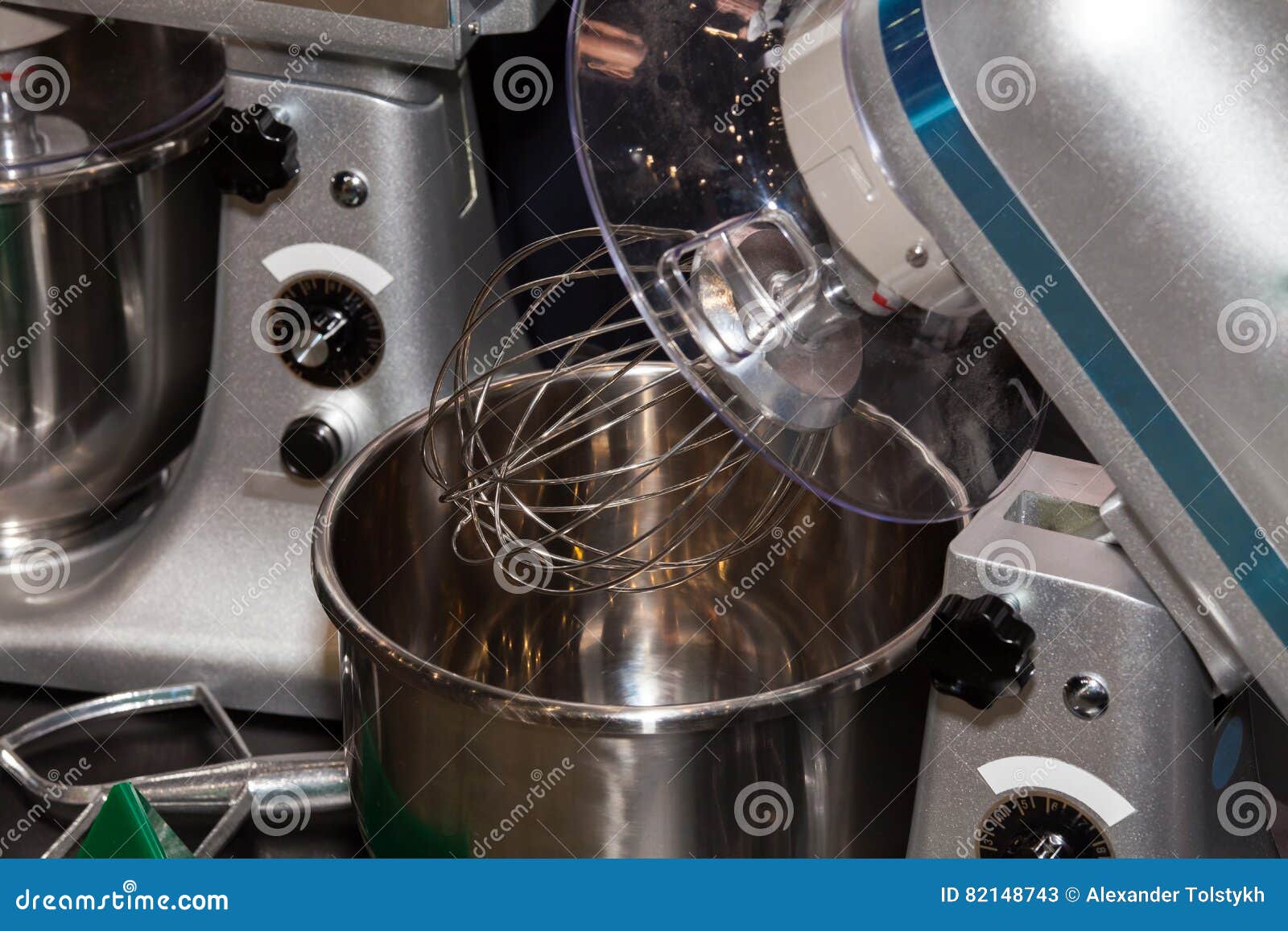 Industrial food mixer stock image. Image of factory, knead - 82148743