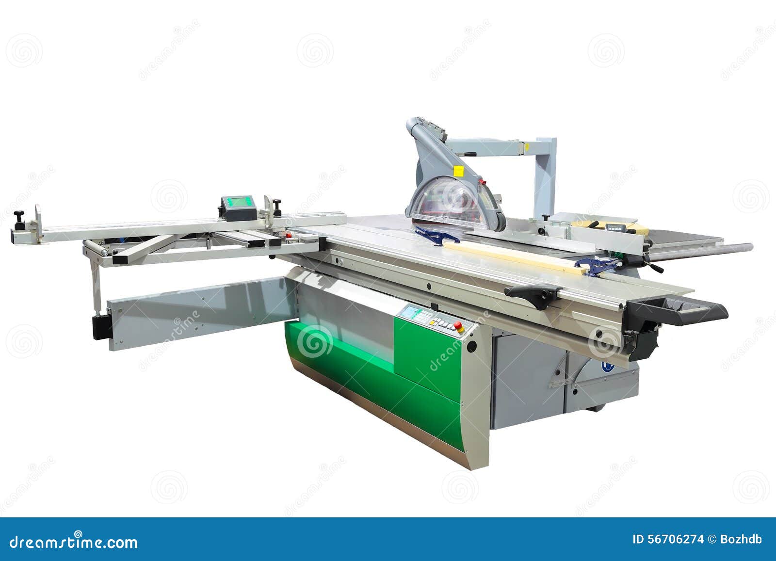 Industrial Format Circular Saw Machine Stock Photo - Image of ...