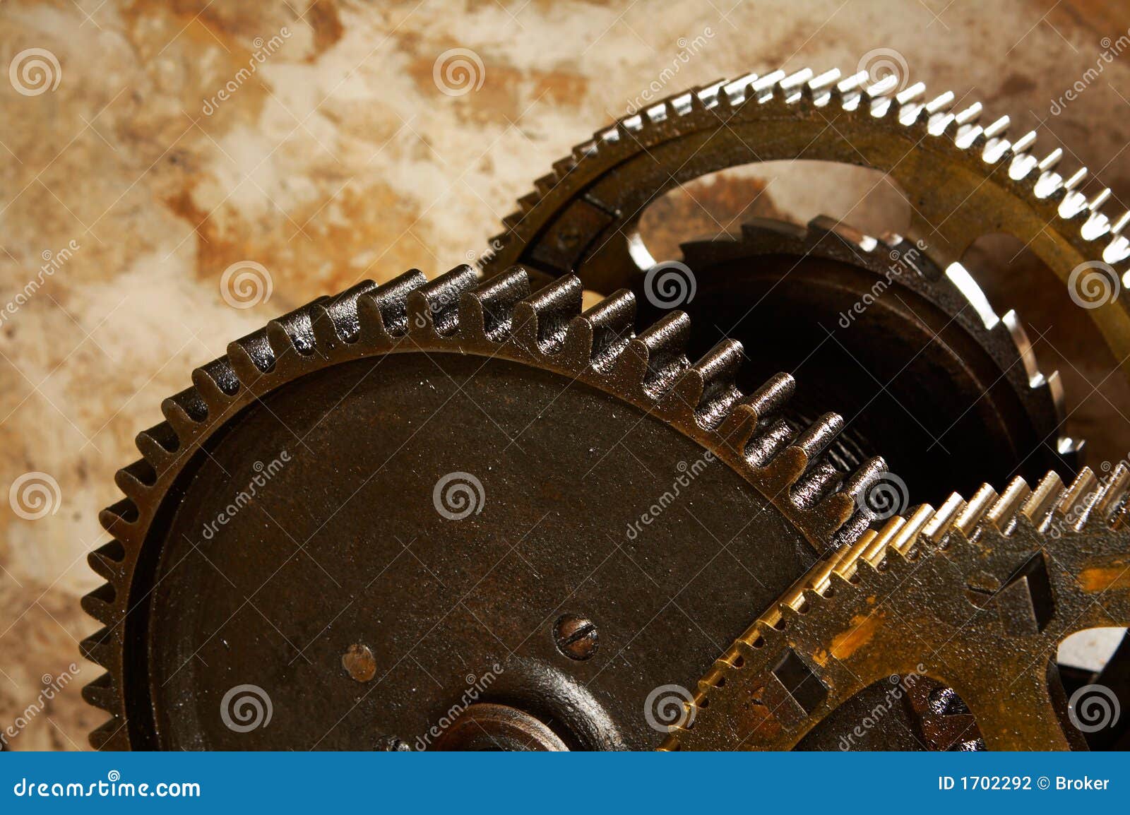Industrial gears stock photo. Image of mechanics, movement - 1702292