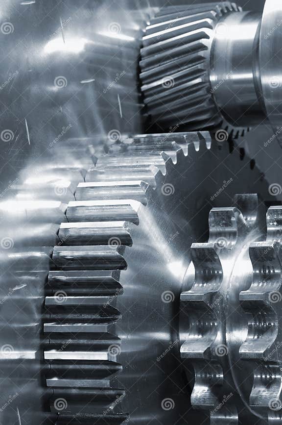 Industrial Gears at Close-ups Stock Photo - Image of ideas, elegance ...