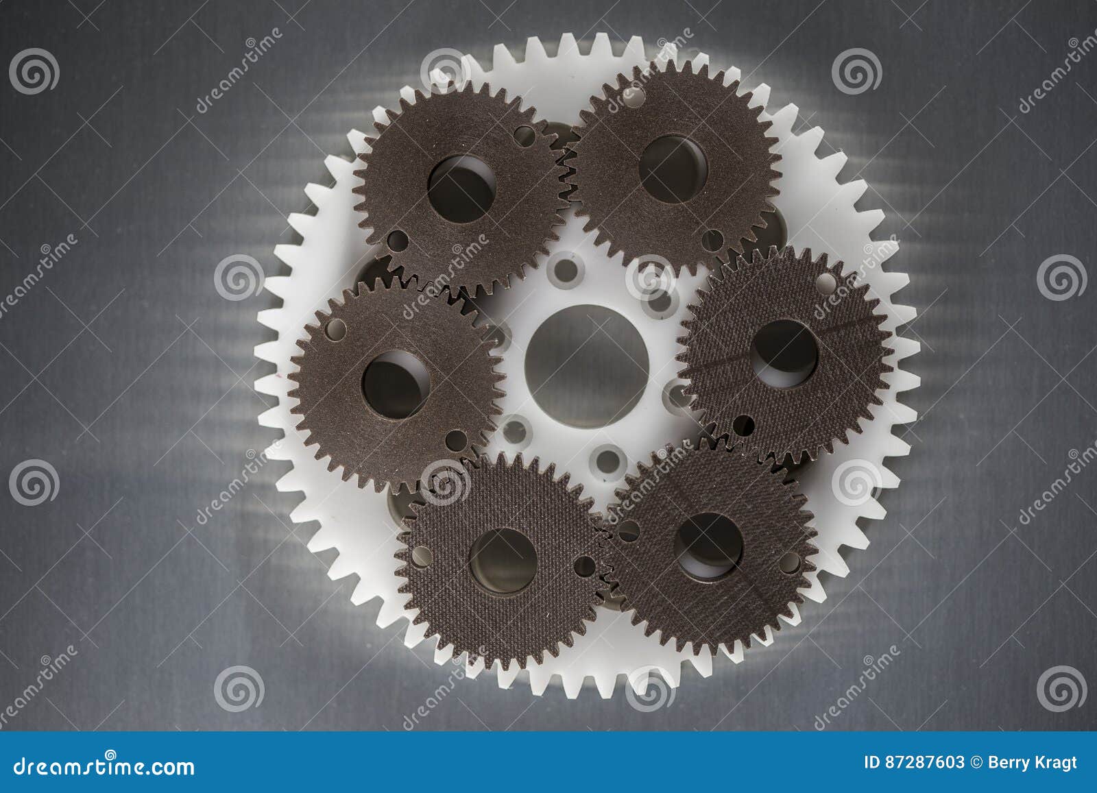Industrial Plastics Nylon Gears Royalty-Free Stock Image ...