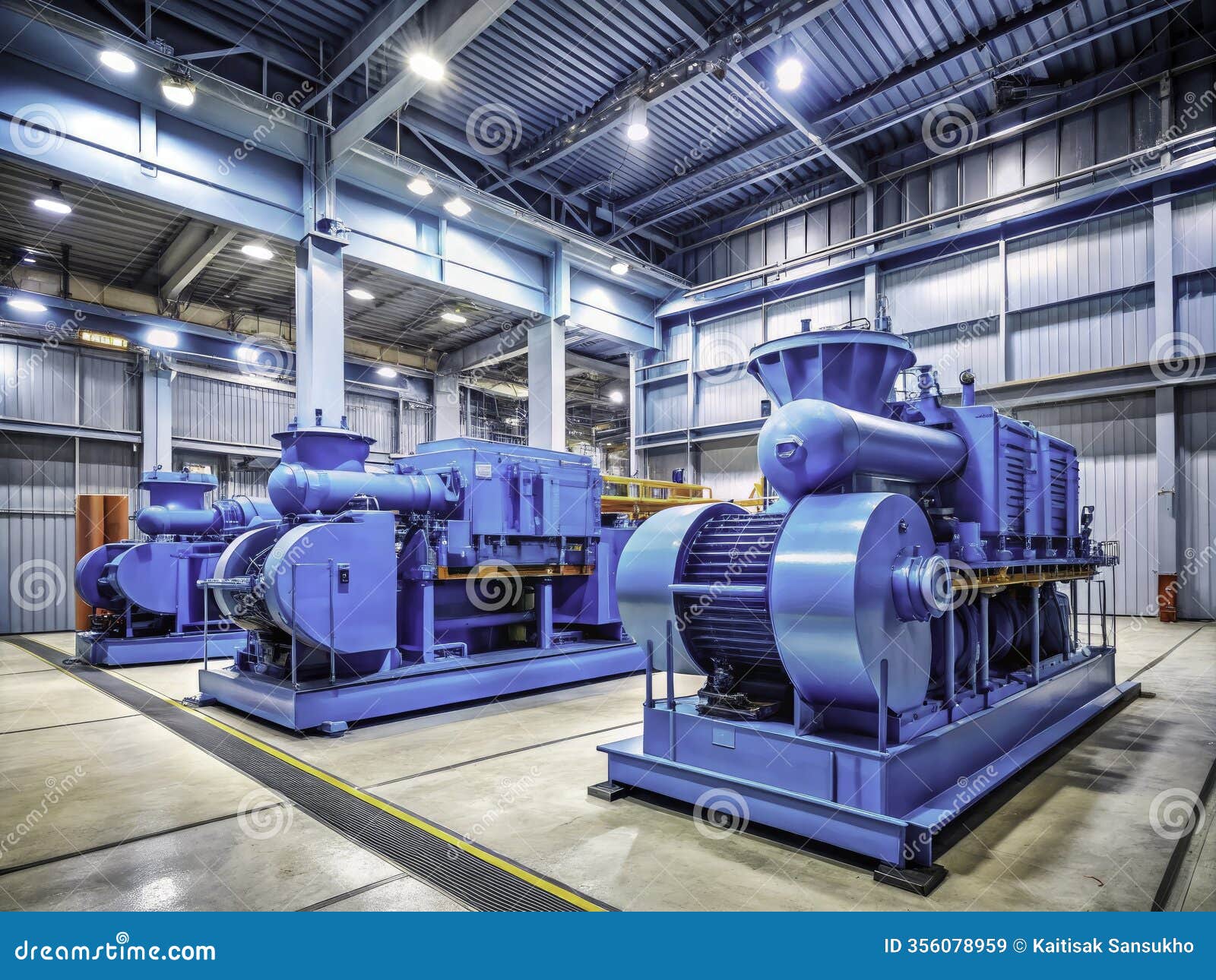 Industrial Generator Room Robust Power Backup System for a ...