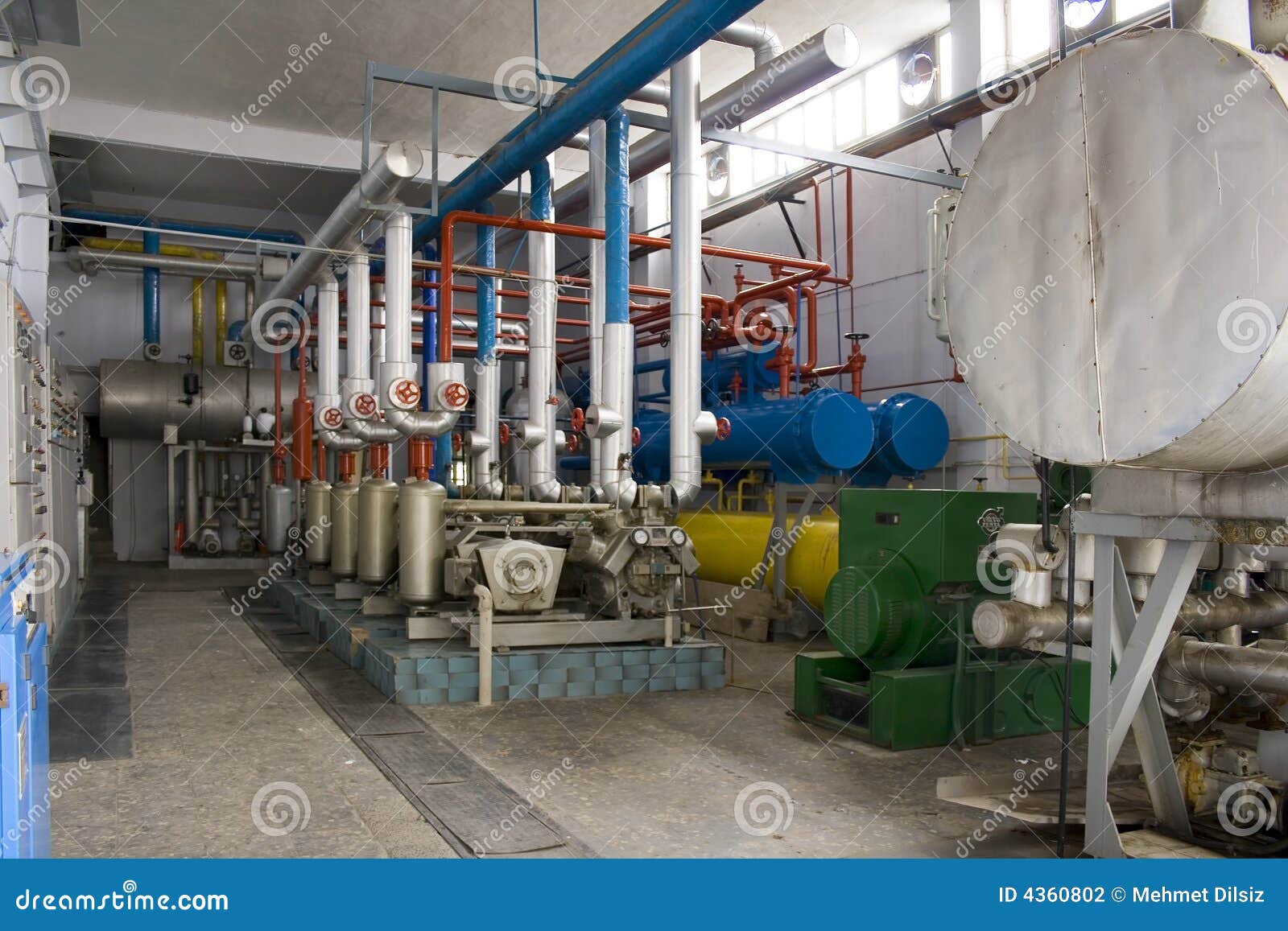 Industrial Generators stock photo. Image of break, diesel - 4360802