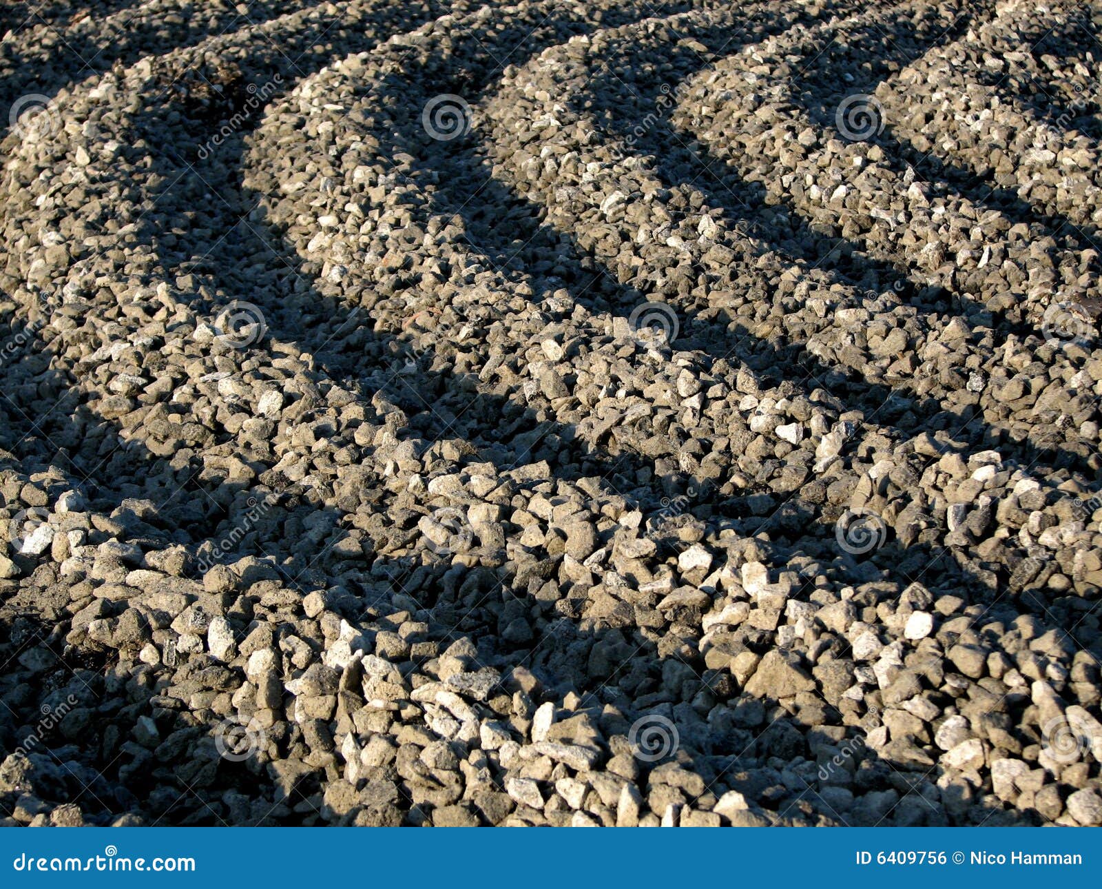 Industrial Gravel Pattern - Curve Stock Photo - Image of mesmerising ...