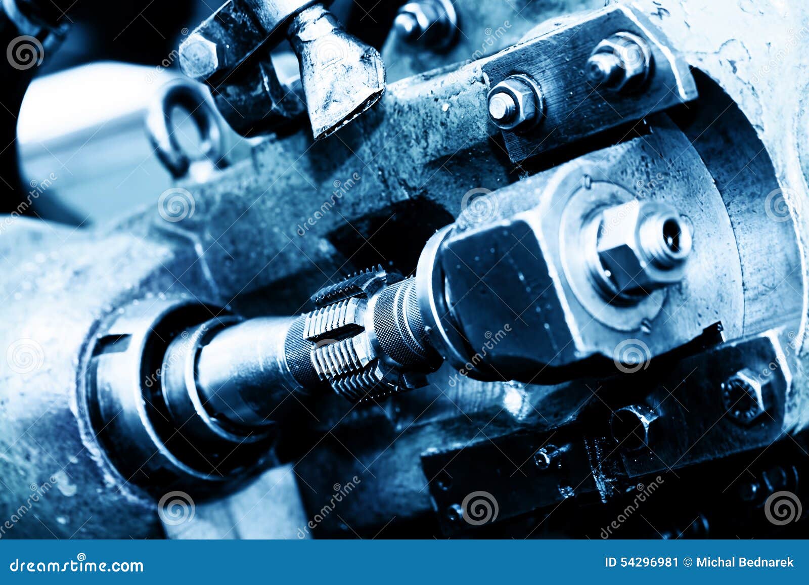 Industrial Heavy Engineering Machine. Industry Royalty-Free Stock ...