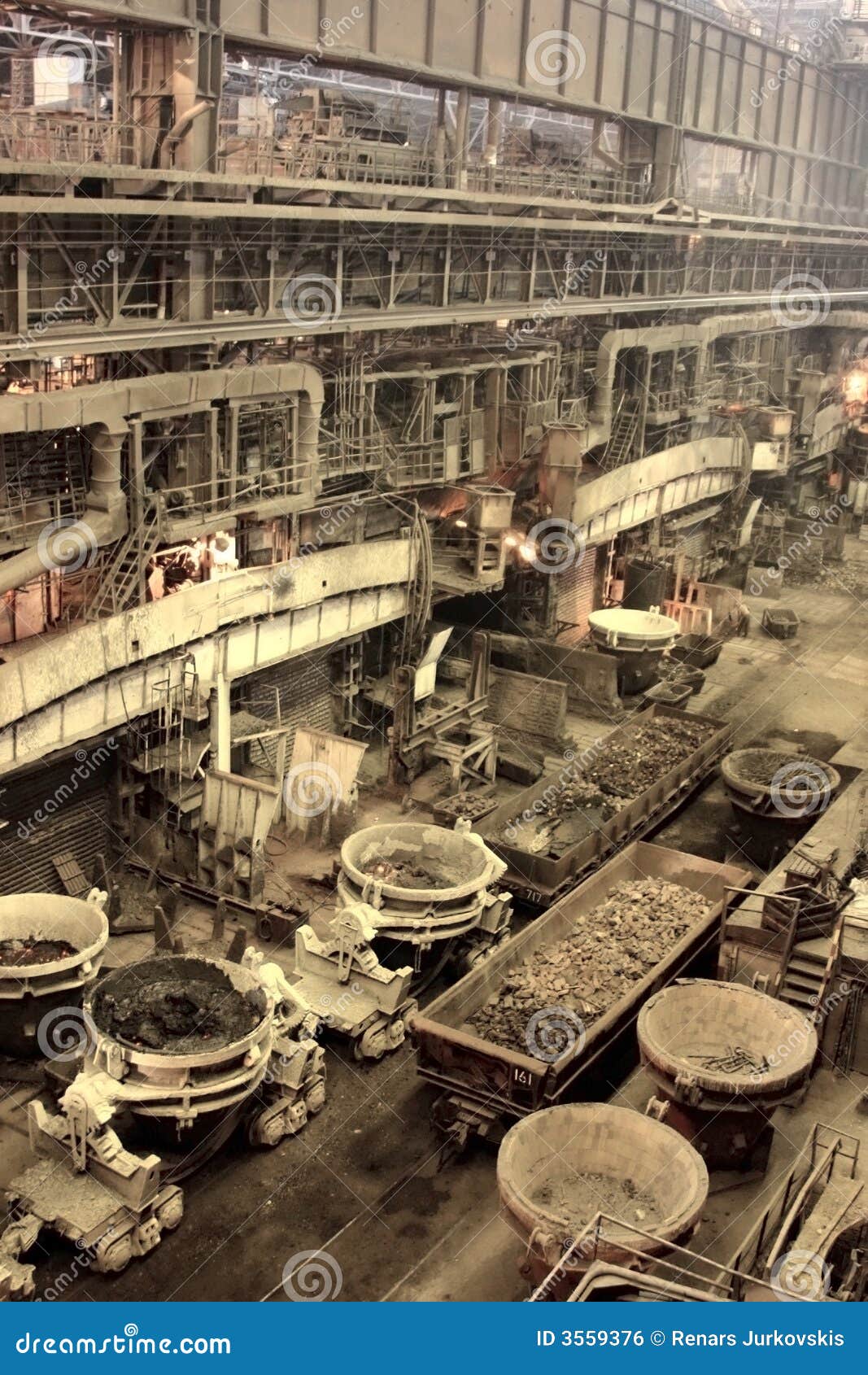 Industrial hell stock photo. Image of machinery, food - 3559376