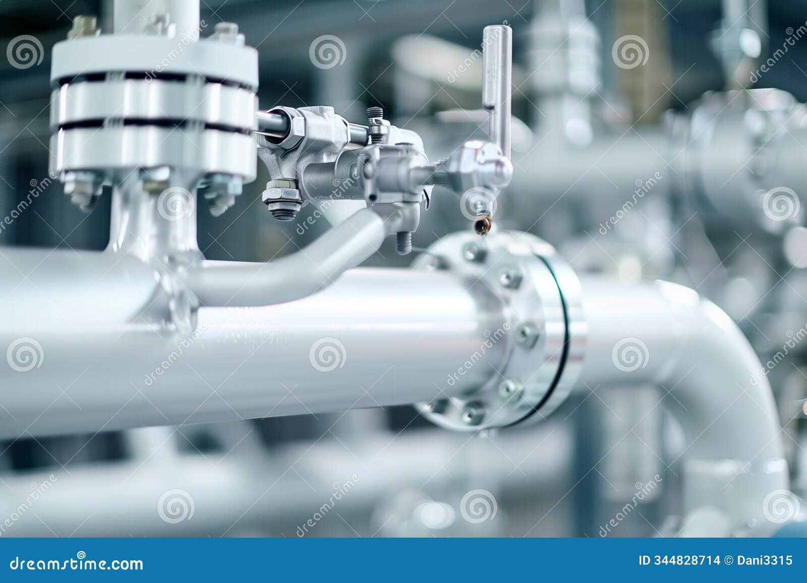 Precision Flow Valve Assembly A Detailed Look At Industrial Piping And ...