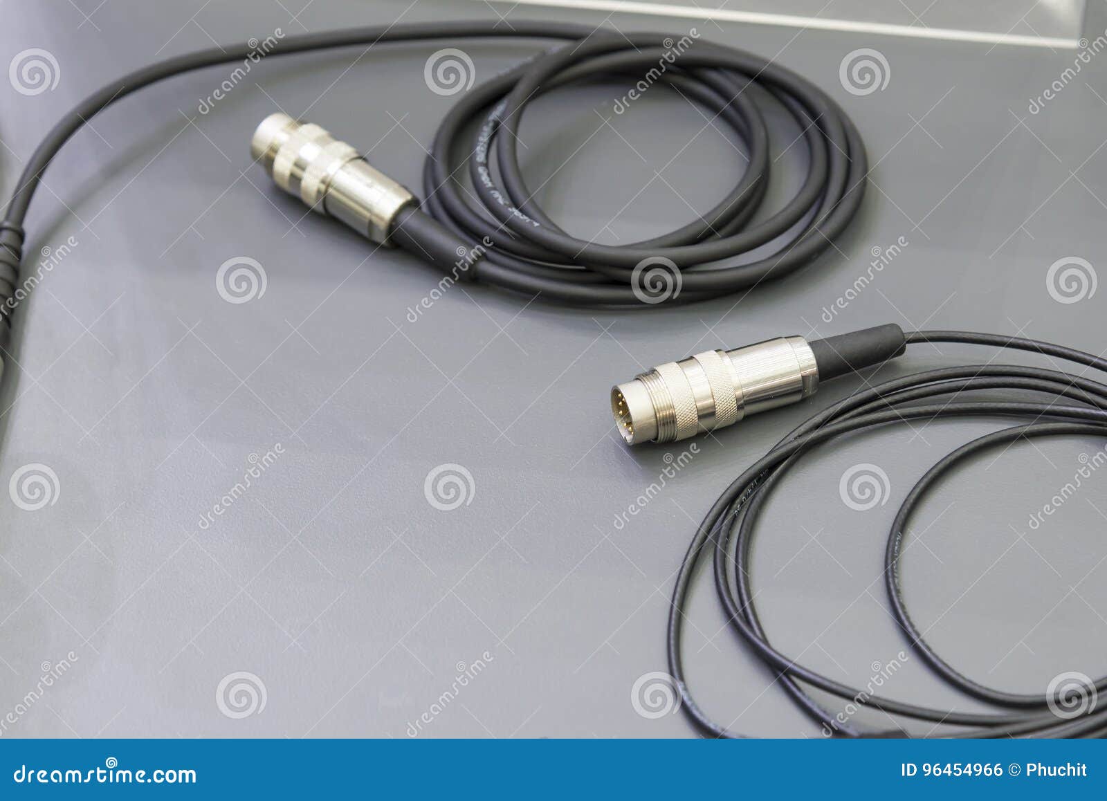 The Industrial Instrument Cable Stock Photo - Image of control ...