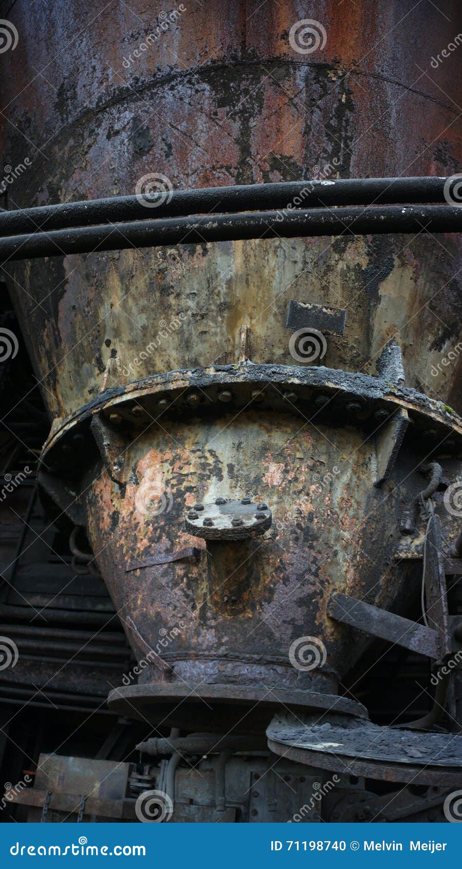 Industrial interior stock photo. Image of destruction - 71198740