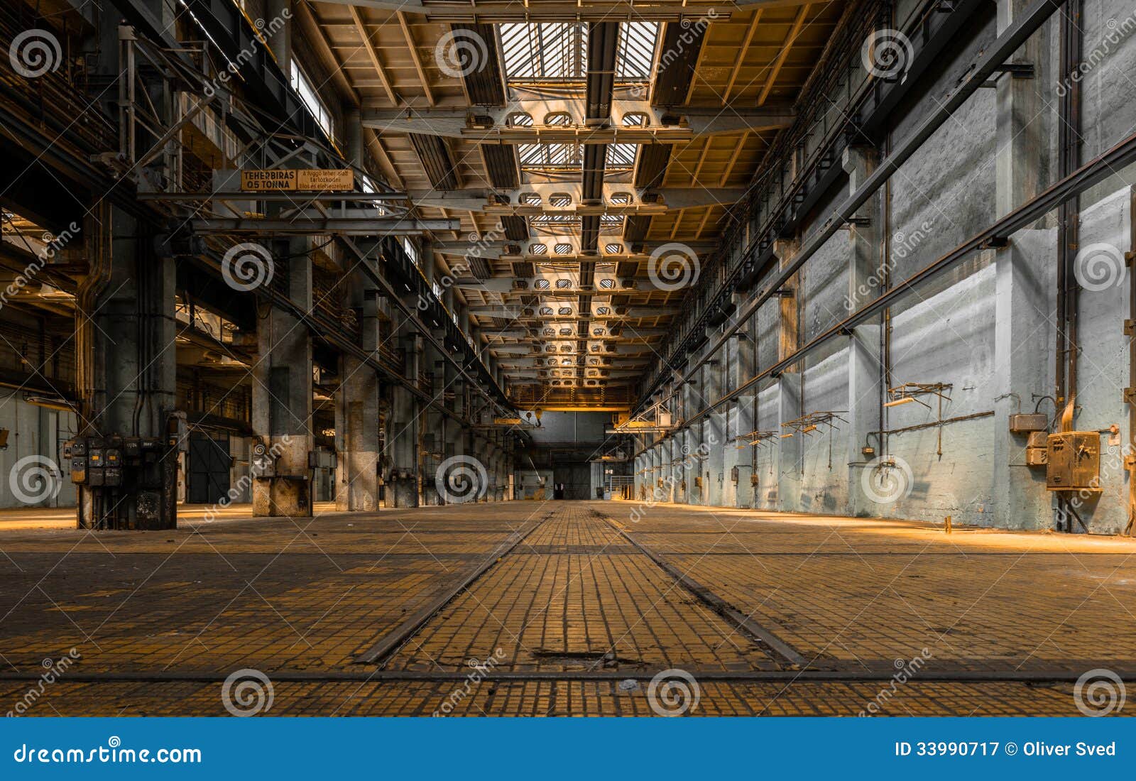 Old Factory Building Interior