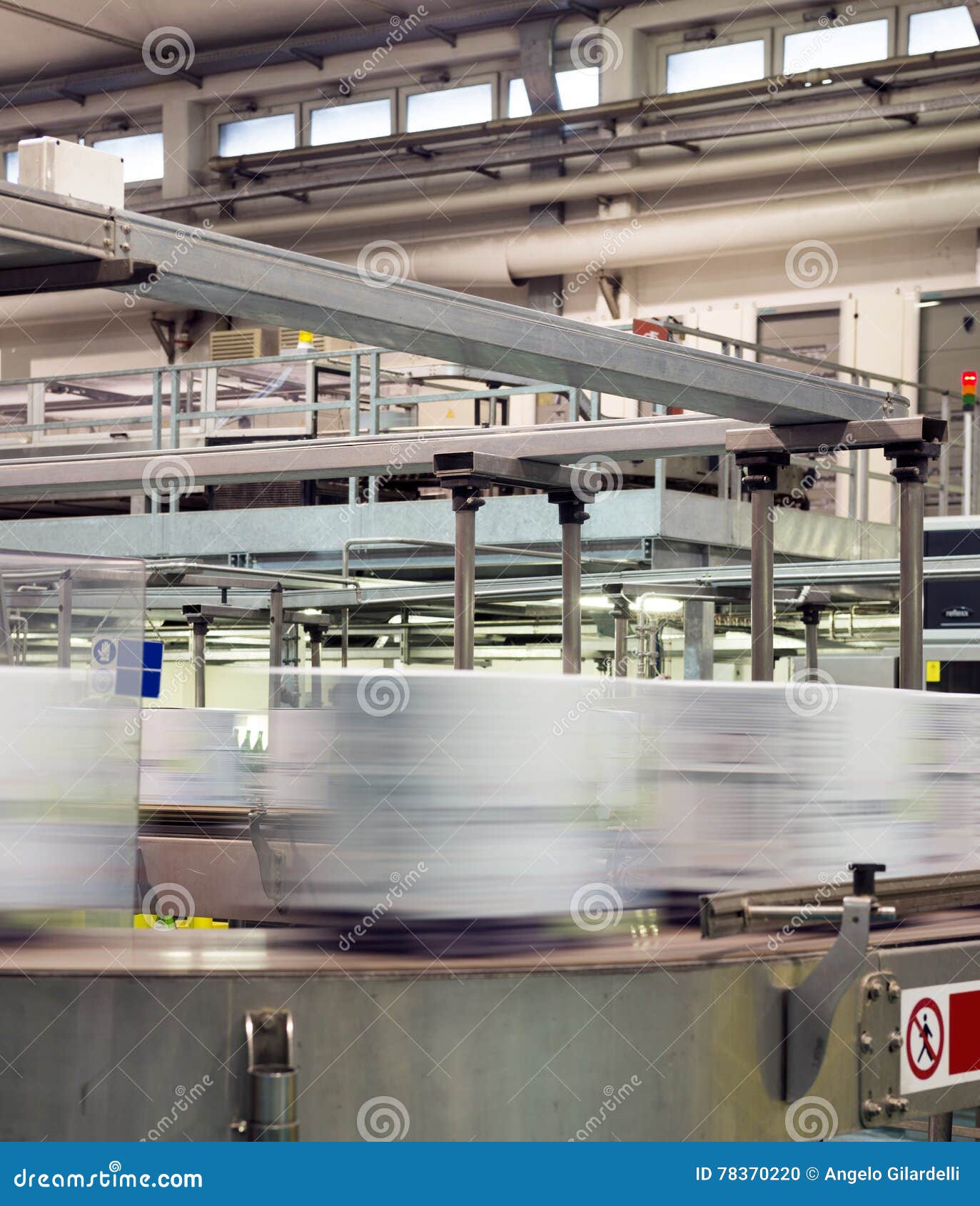 Industrial Interior, Packaging Stock Photo - Image of manufacturing ...