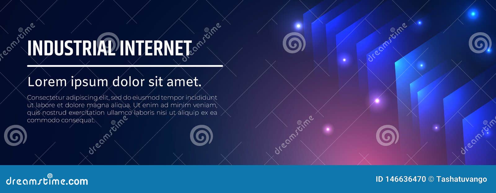 Industrial Internet. the Excellent Modern Background. Vector. Stock ...