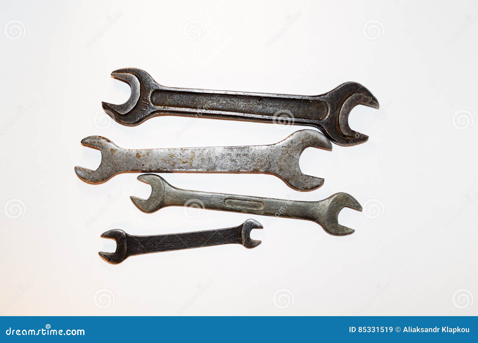 Industrial Keys in the Set. Stock Image - Image of spanner, work: 85331519