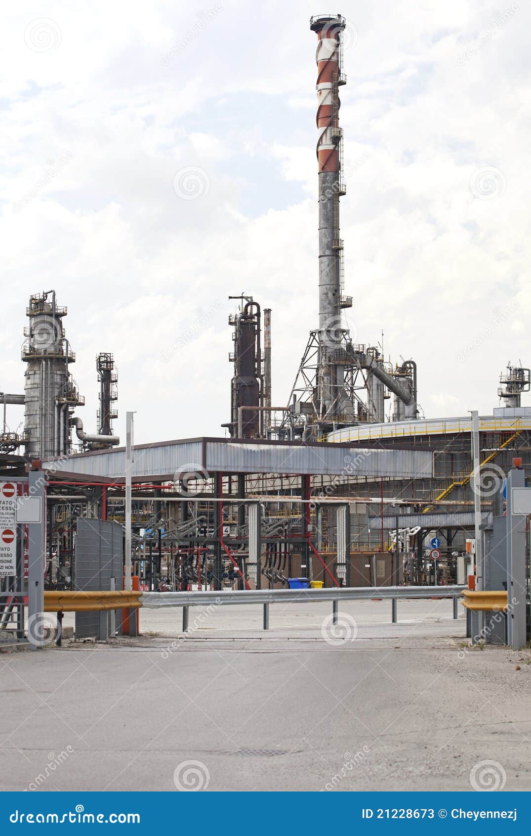 Industrial landscape stock image. Image of construction - 21228673