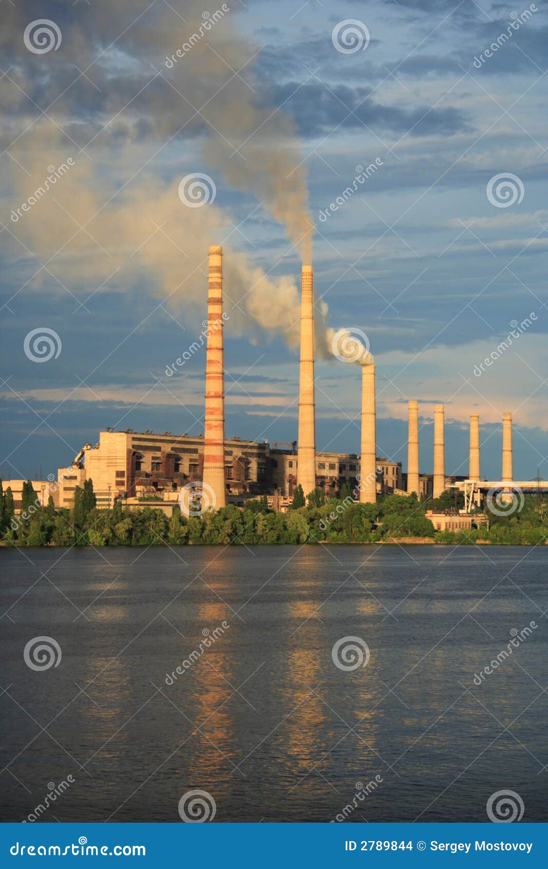 Industrial landscape stock photo. Image of manufacturing - 2789844