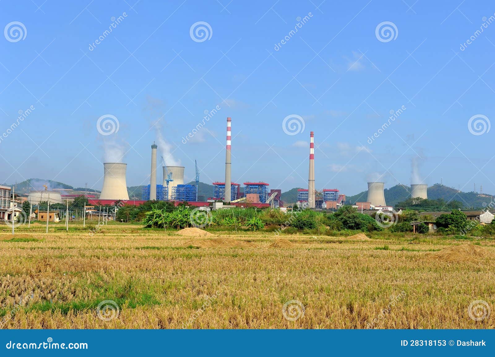 Industrial landscape stock image. Image of freight, platform - 28318153