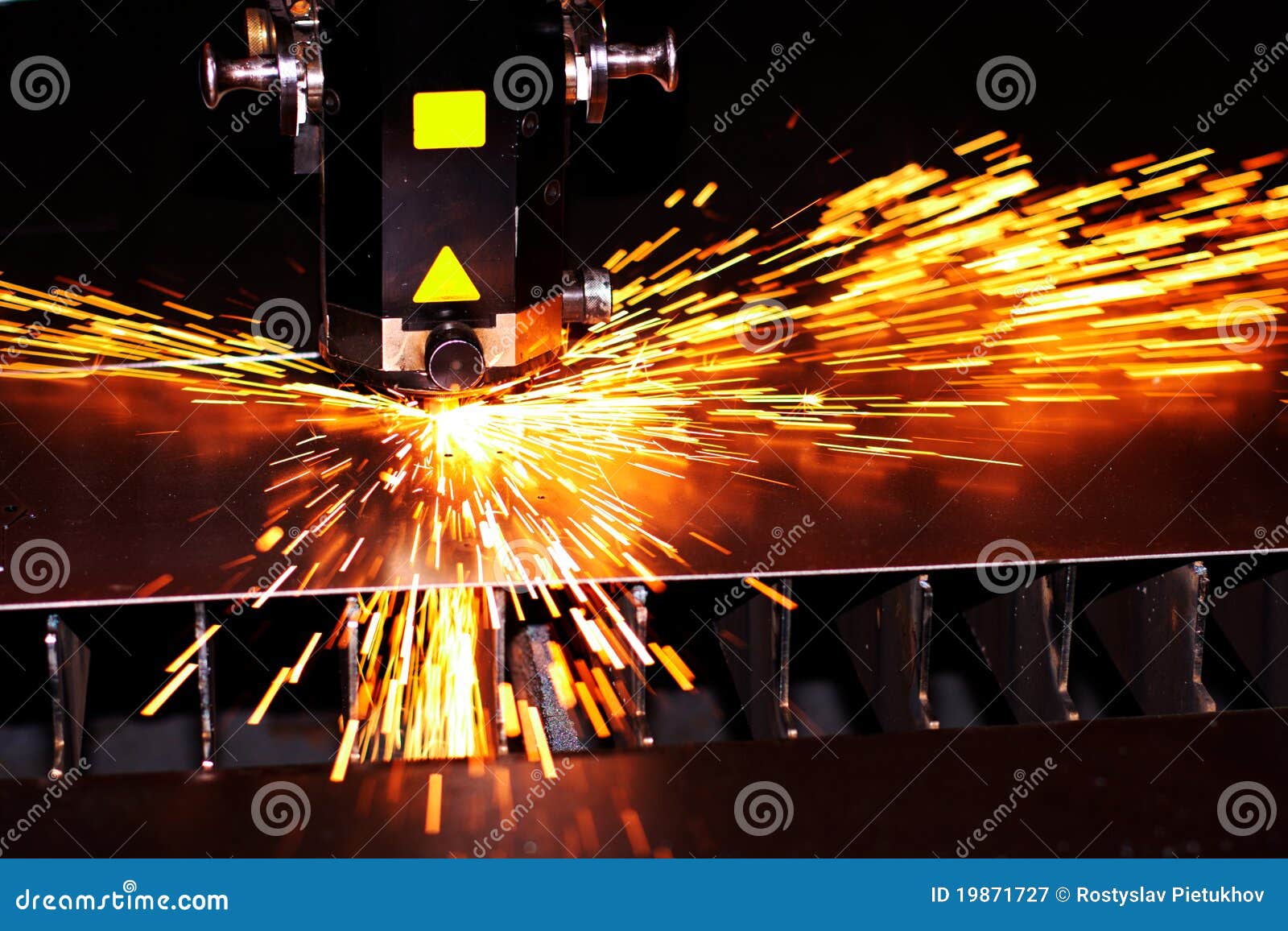 Industrial laser stock image. Image of effort, industrial - 19871727