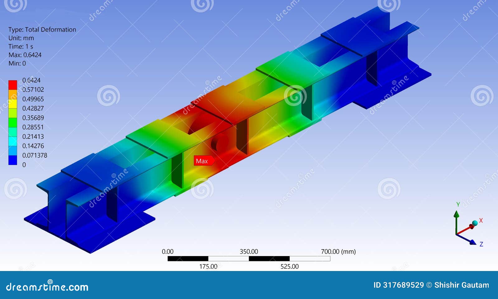 Industrial Lifting Beam for a Hydropower Project Stock Illustration ... Industrial Lifting Beam for a Hydropower Project Stock Illustration ...