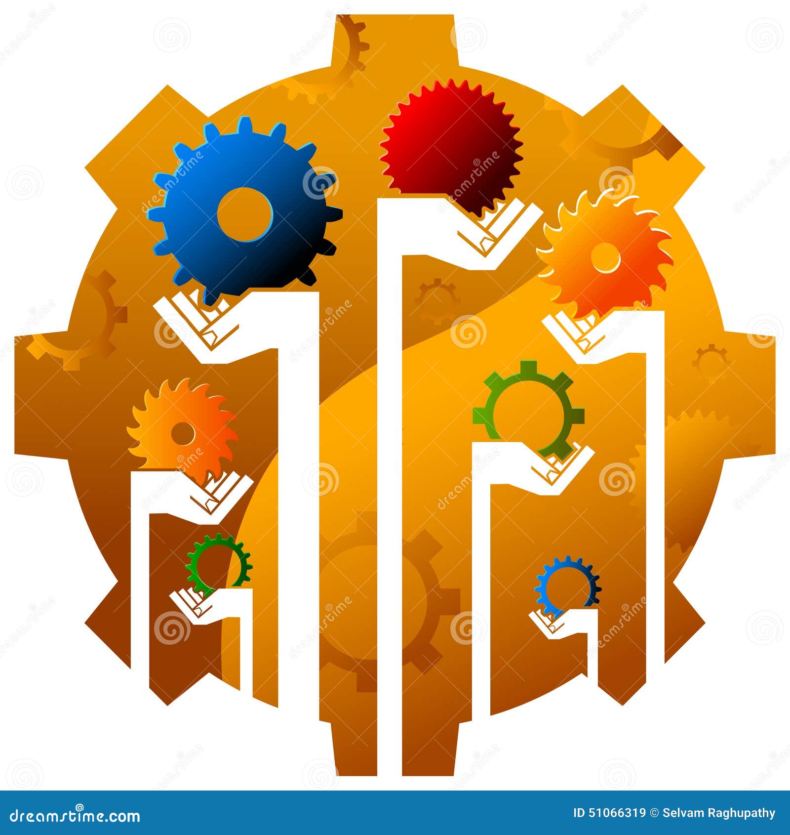 Industrial logo stock vector. Illustration of factory - 51066319