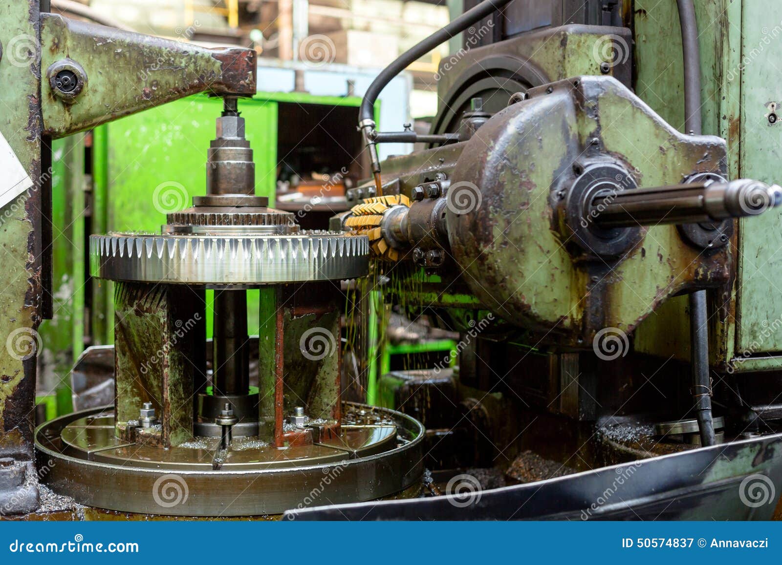 Industrial Machine in the Factory Stock Image - Image of manufacture ...