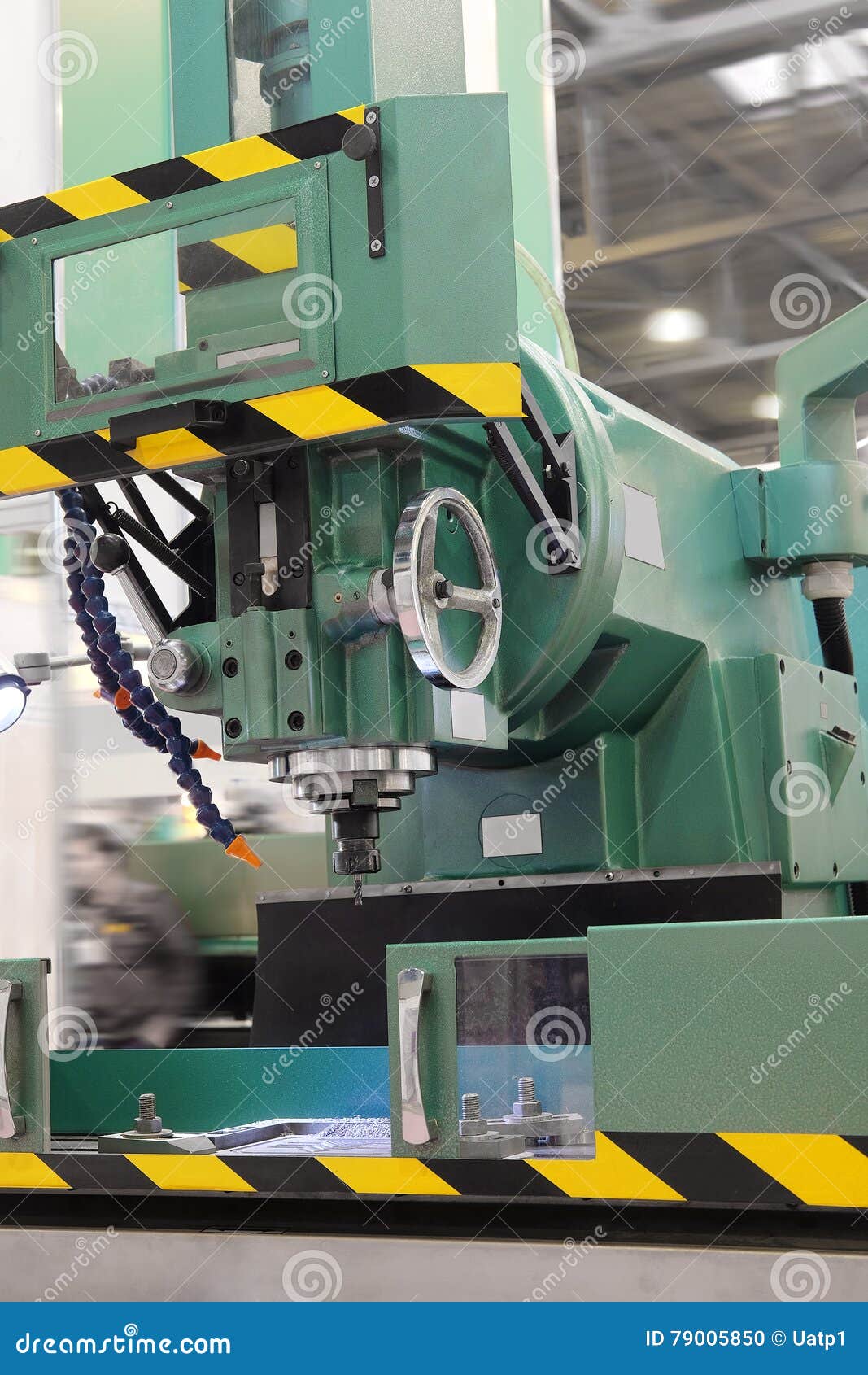 Industrial machine stock photo. Image of business, green - 79005850