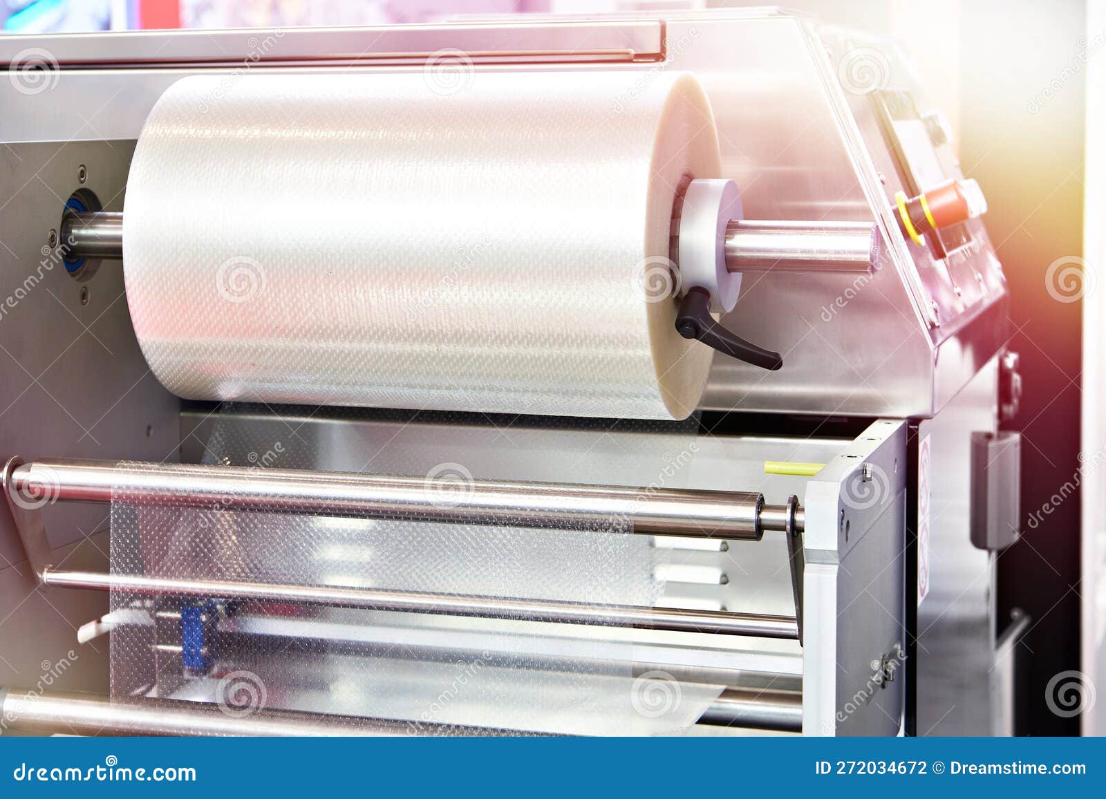 Industrial Machine for Packing in Food Industry Stock Photo - Image of ...