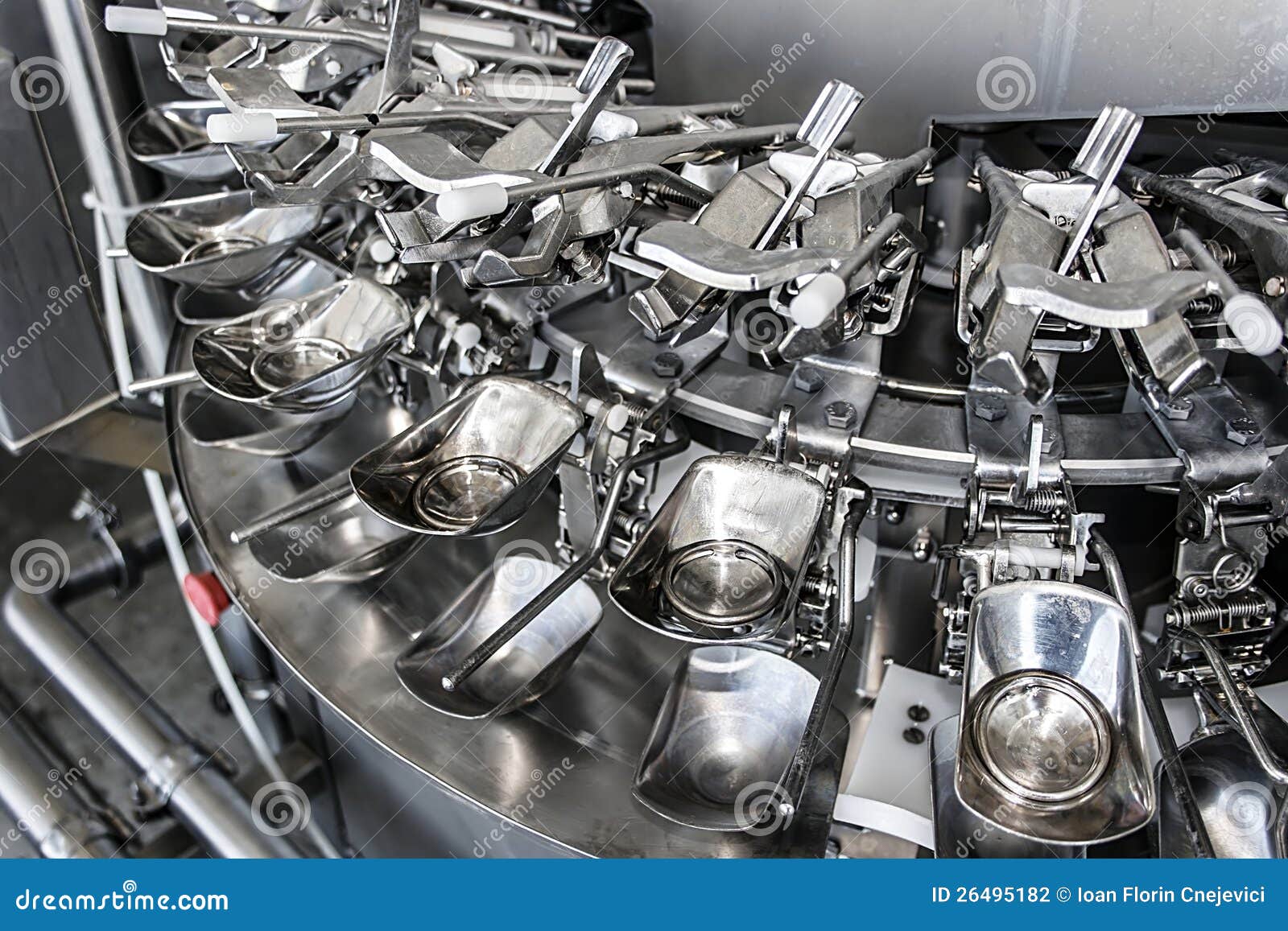 Industrial Machinery for Broken Eggs 1 Stock Photo - Image of ...