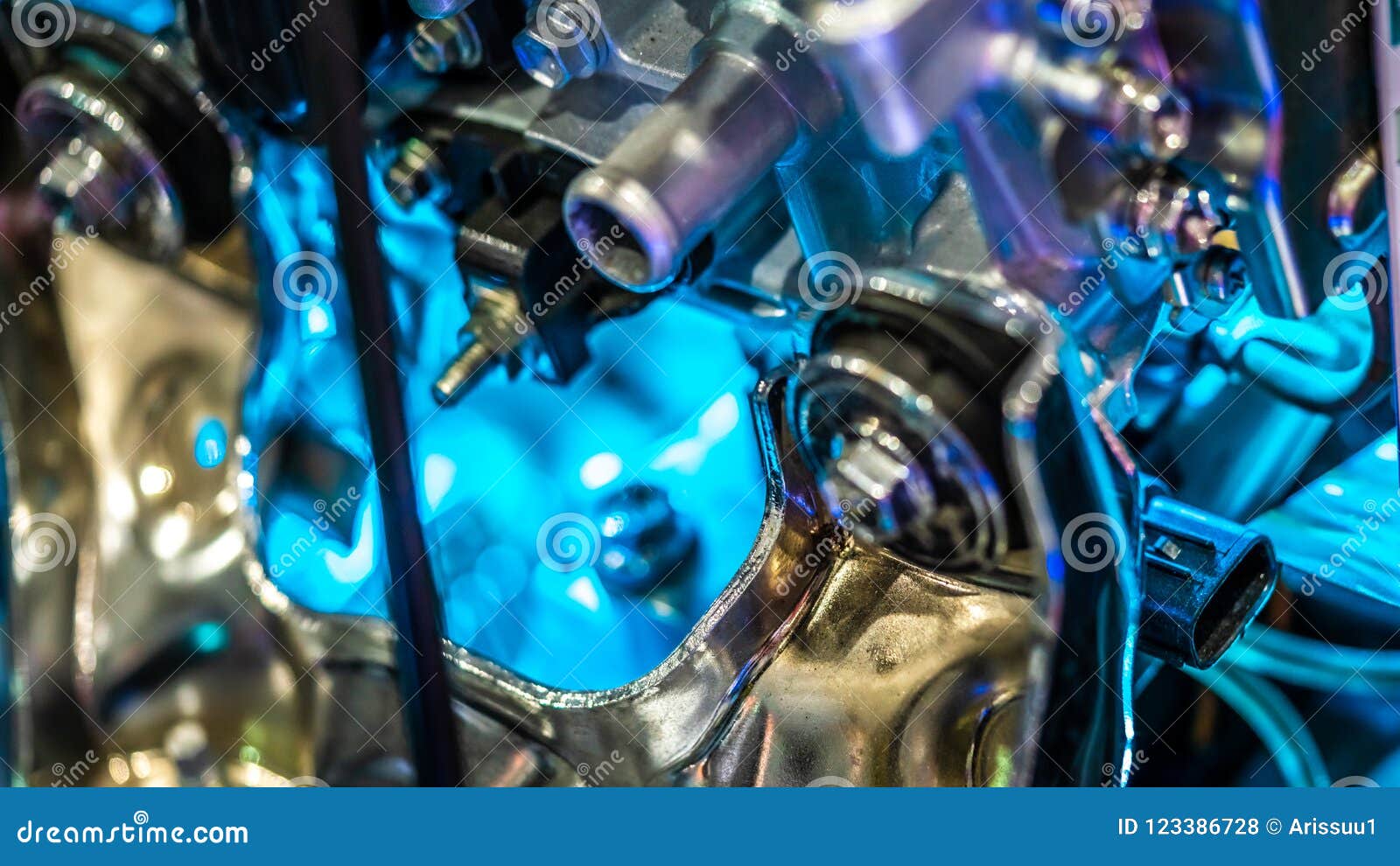 Industrial Mechanical Engine Components and System Stock Photo - Image ...