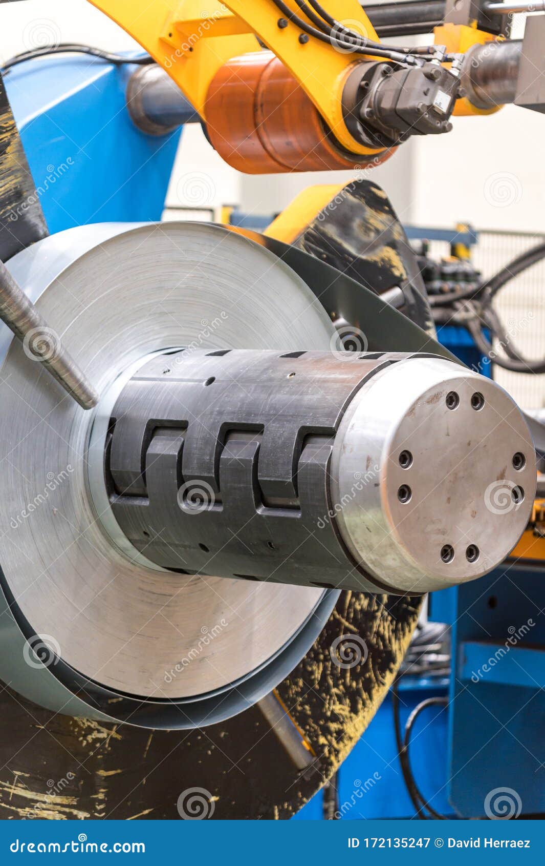 Industrial Metal Sheet Coils Connected with Metal Sheet Profile Forming ...