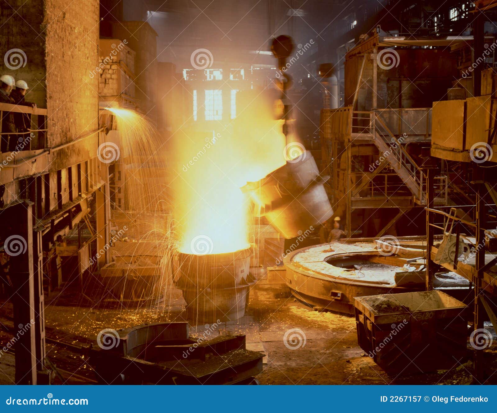 Industrial metallurgy stock image. Image of production - 2267157