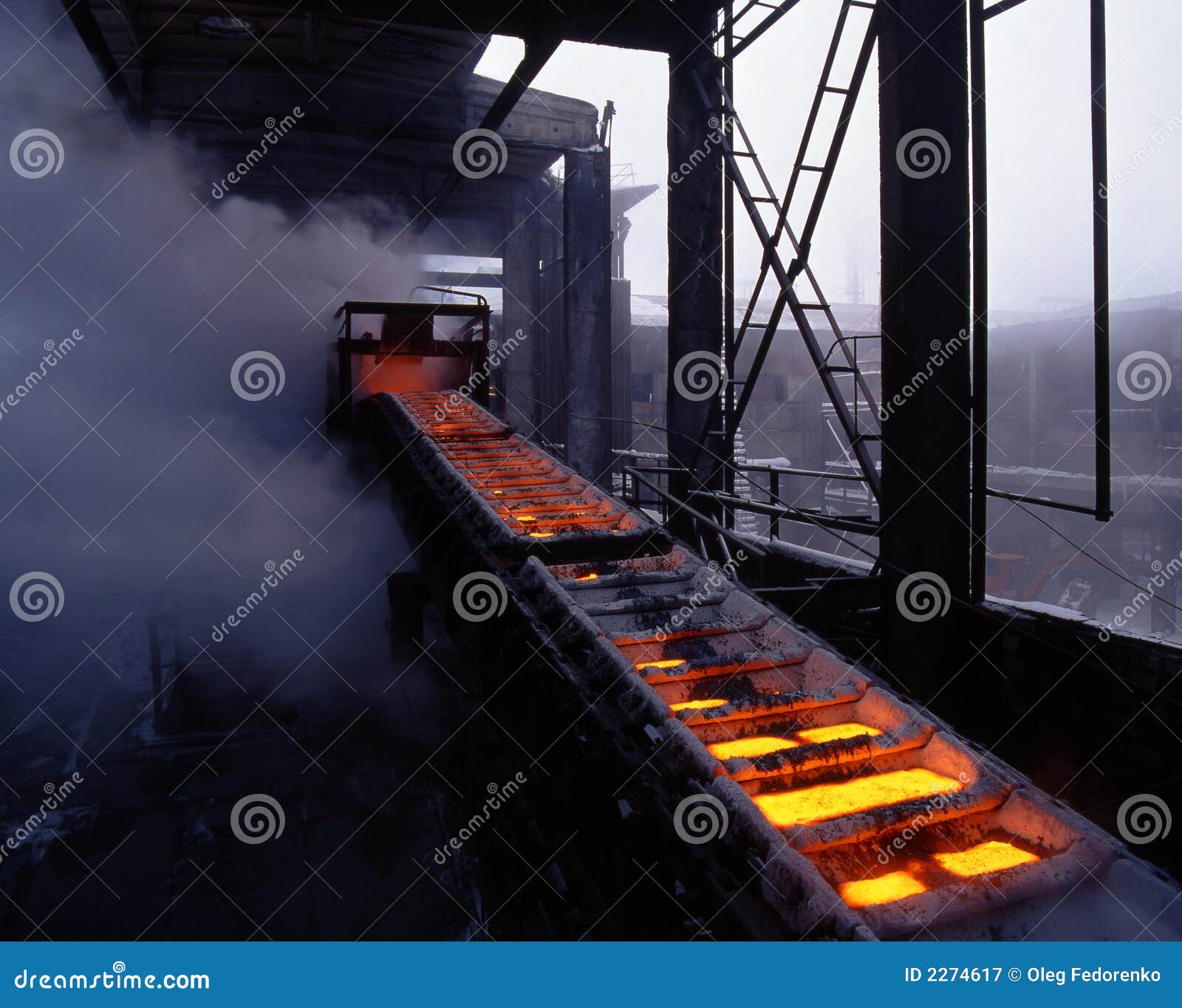 Industrial metallurgy stock image. Image of energy, industry - 2274617