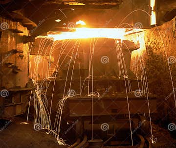 Industrial metallurgy stock image. Image of industry, factory - 2295207