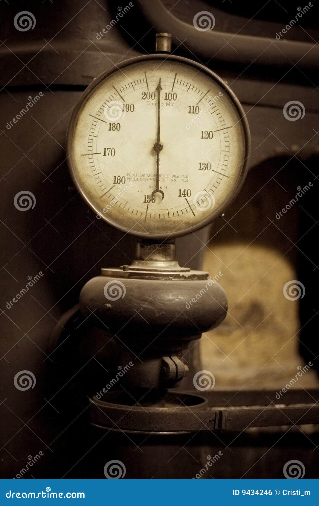 Industrial meter stock photo. Image of measurement, machine - 9434246
