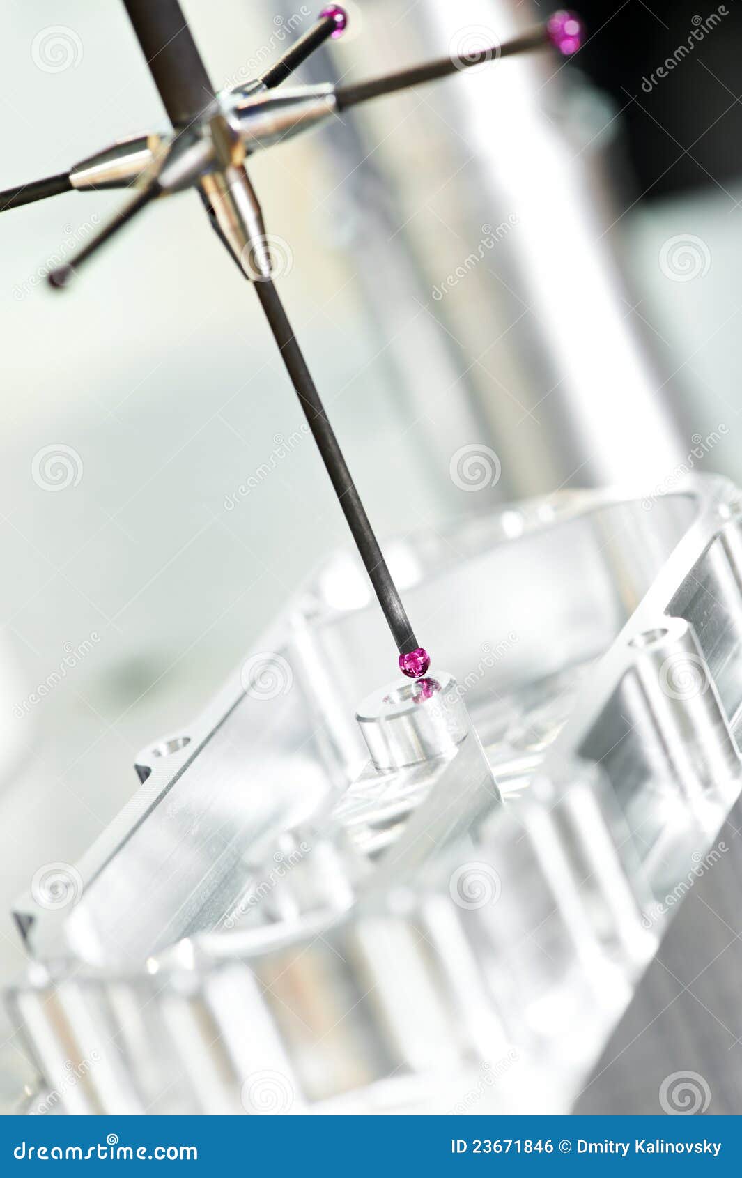Industrial Metrology Tool Work Stock Photo - Image of angular ...