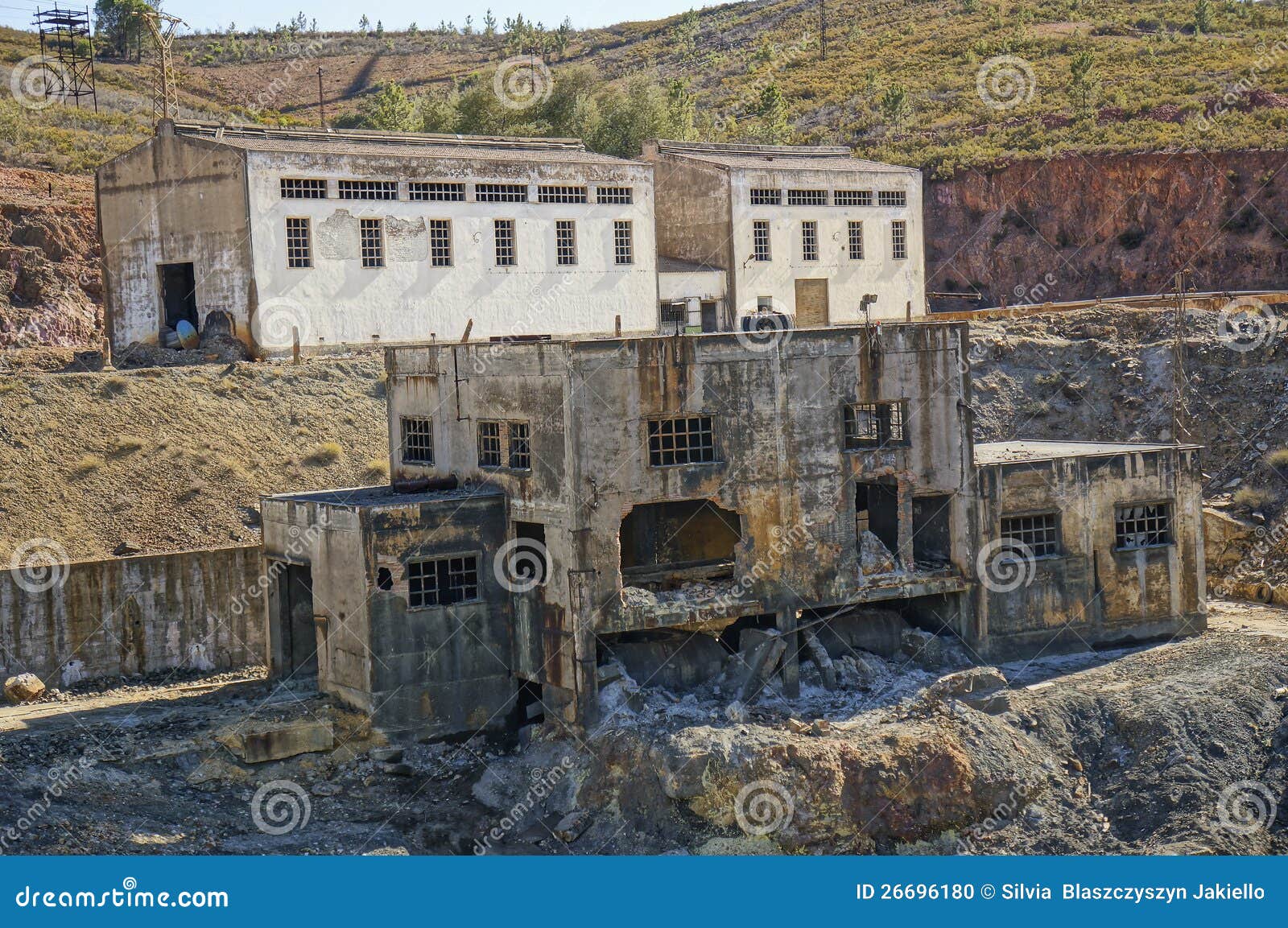 The Industrial Mine of Spain Stock Photo - Image of copper, digging ...