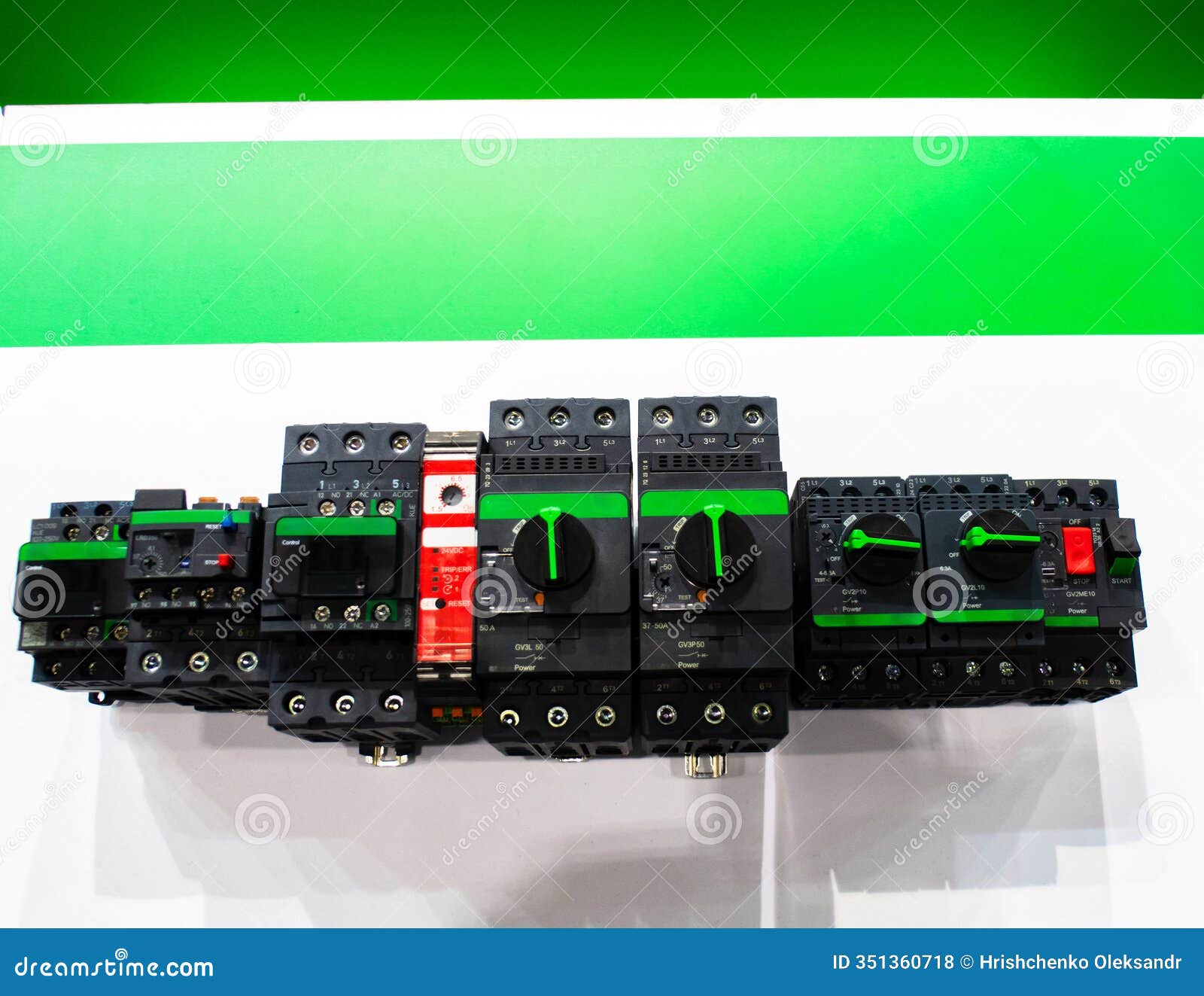 Industrial Motor Control Components. the Arrangement Features Units ...