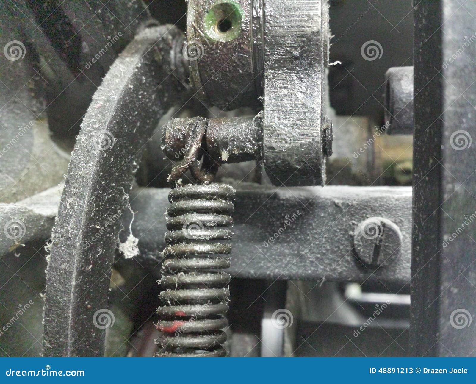 Industrial moving part stock image. Image of spring, offset - 48891213