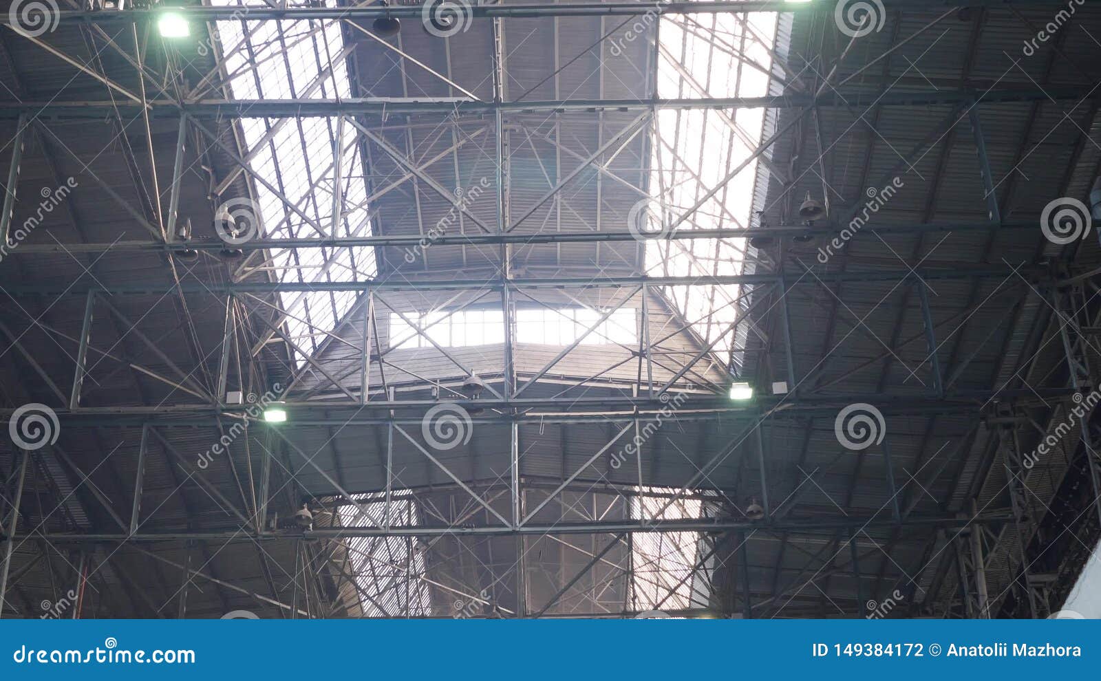 Industrial Old Metal Structures Stock Footage - Video of heavy ...